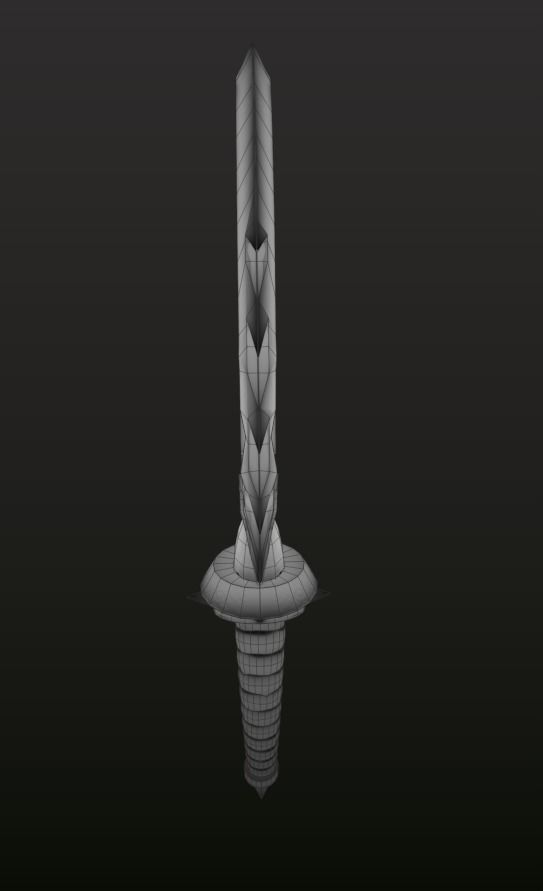 3D model DAGGER stylized PBR realistic VR / AR / low-poly | CGTrader