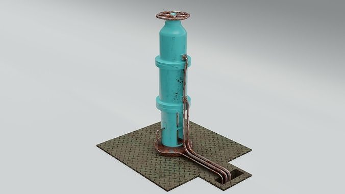 Valve rocket launcher 3D model | CGTrader