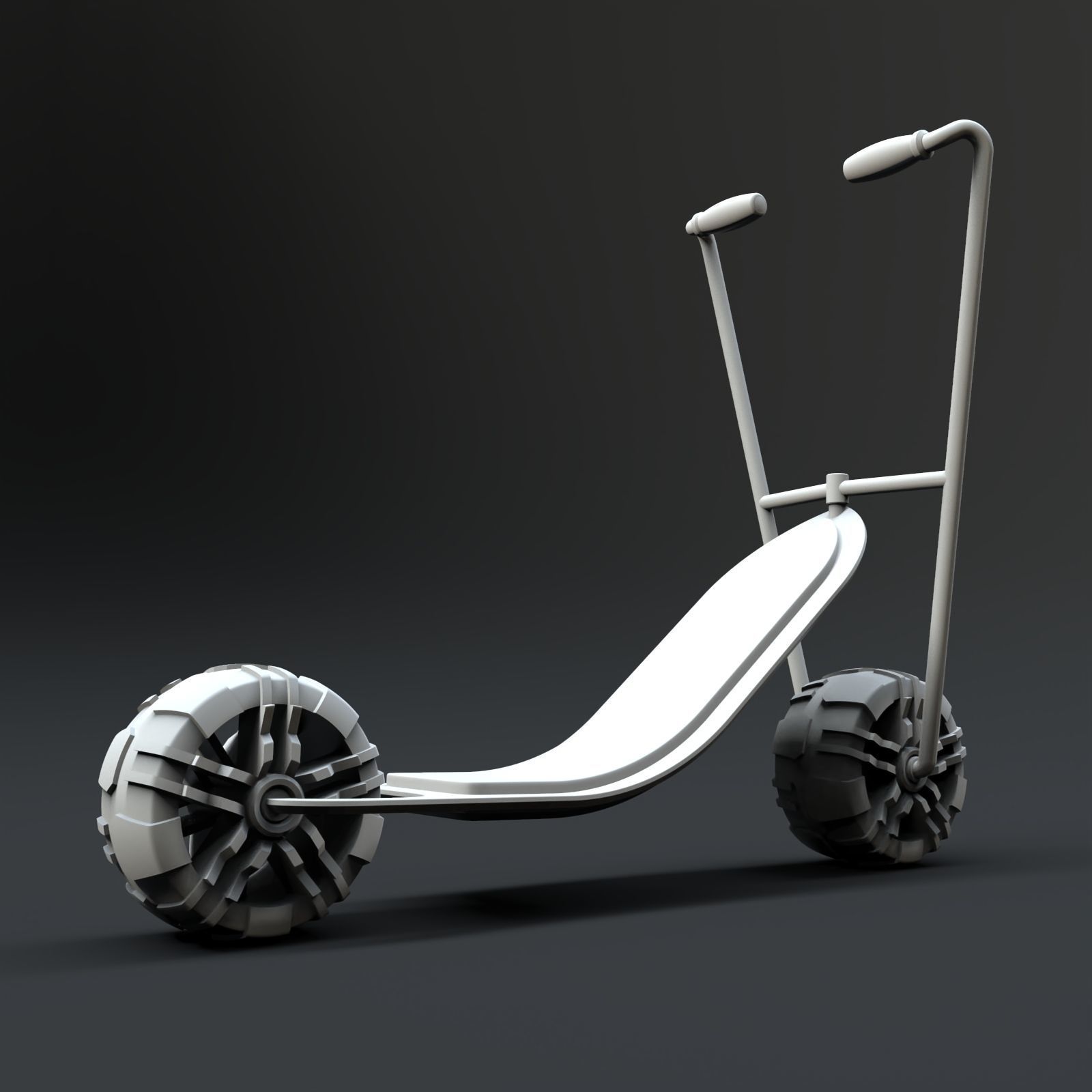 Sci Fi Scooter Concept 3D model | CGTrader