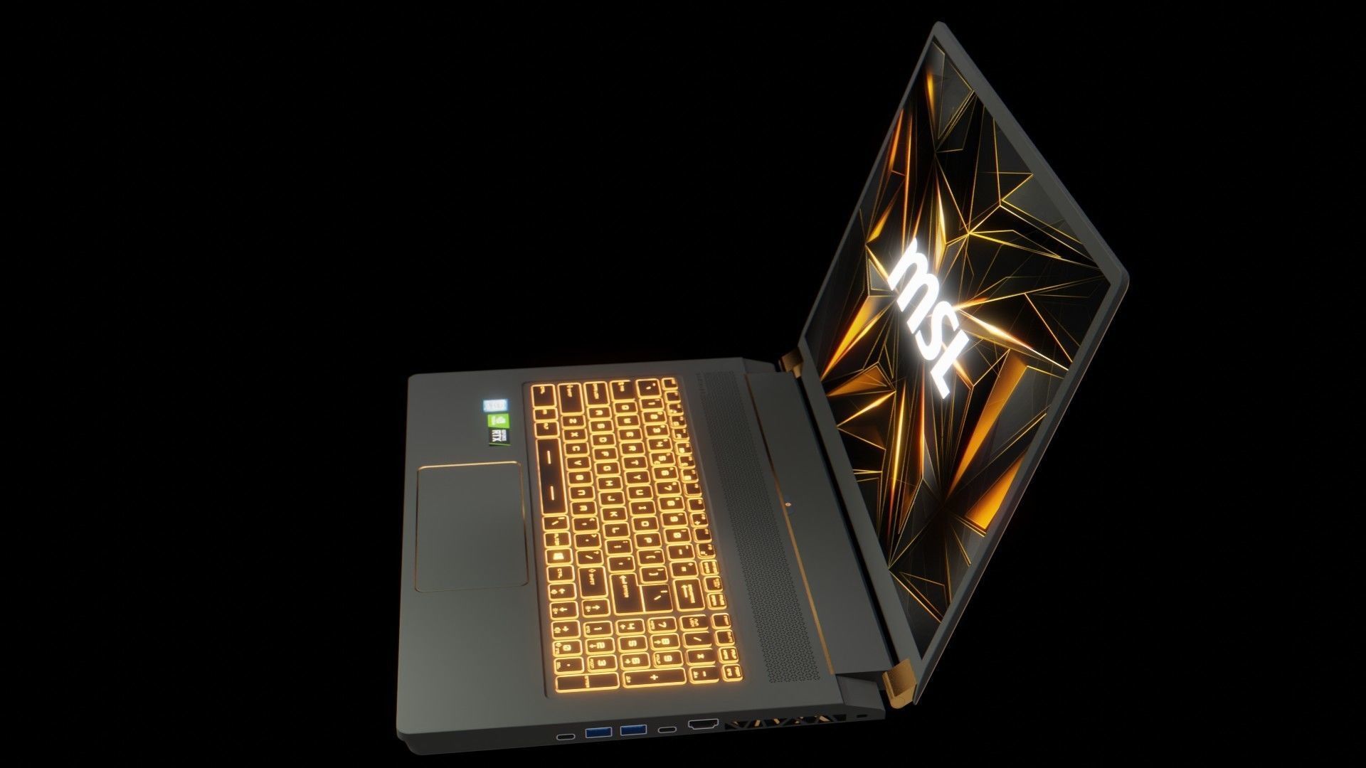 3D model MSL GS75 VR / AR / low-poly | CGTrader