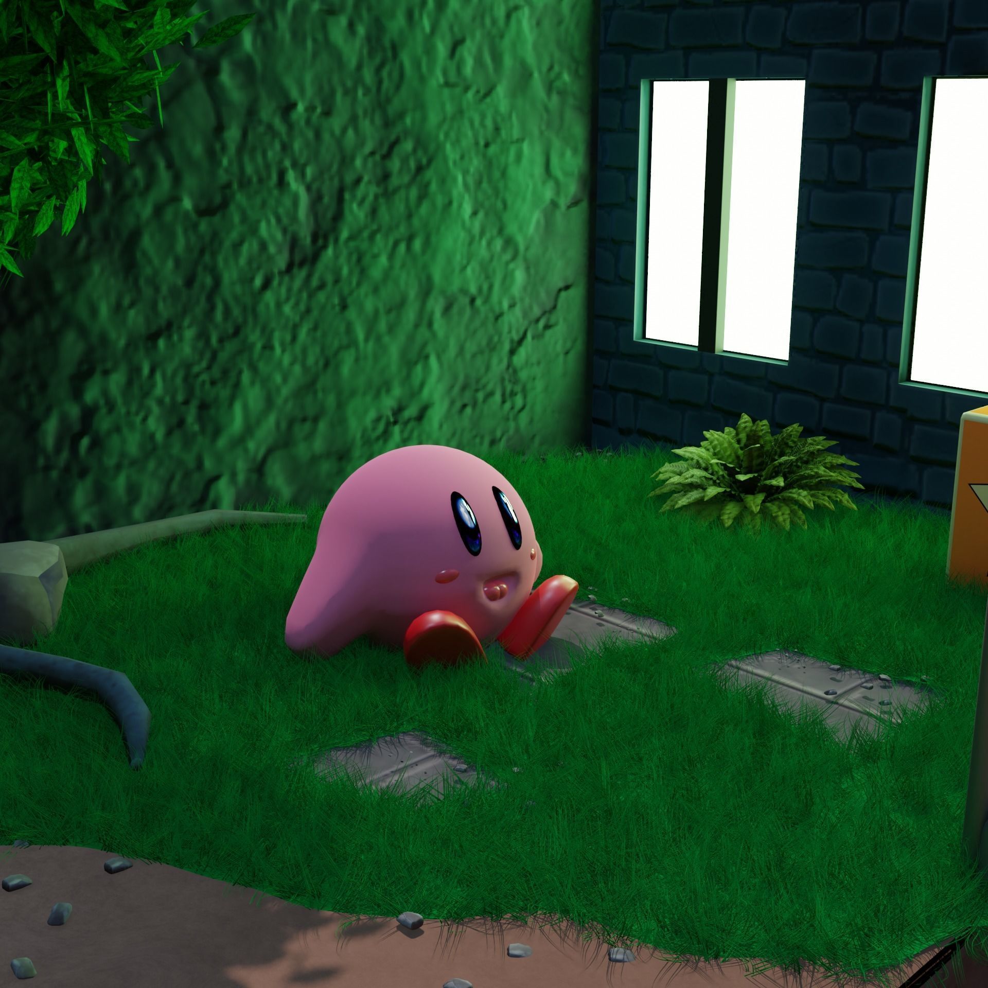 3D model Kirby Forgotten land VR / AR / low-poly | CGTrader