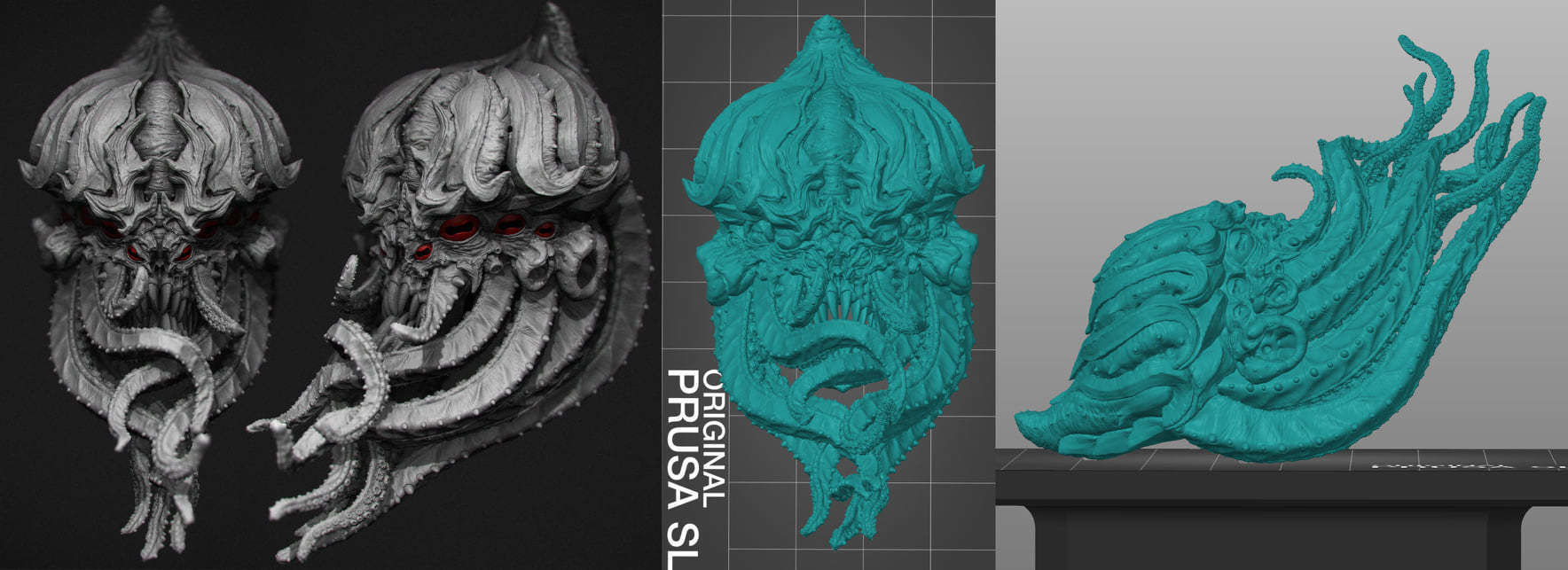 Cthulhu 3D model 3D printable | CGTrader