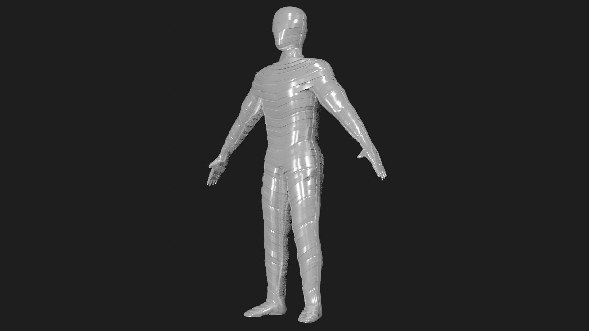 3D model Mannequin three mannequins VR / AR / low-poly | CGTrader