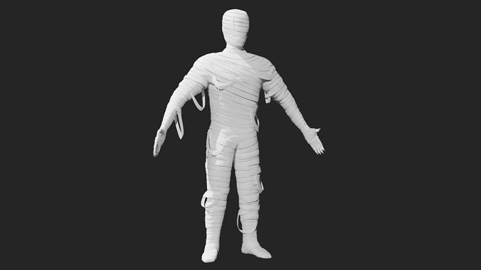 3D model Mummy VR / AR / low-poly | CGTrader