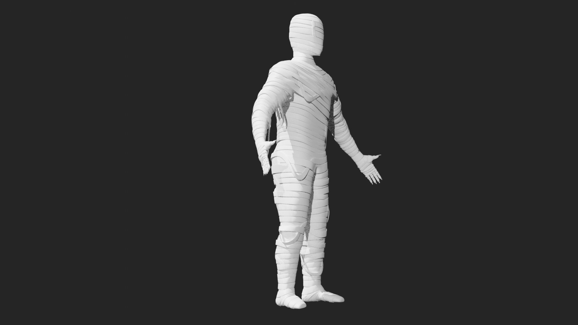 3D model Mummy VR / AR / low-poly | CGTrader
