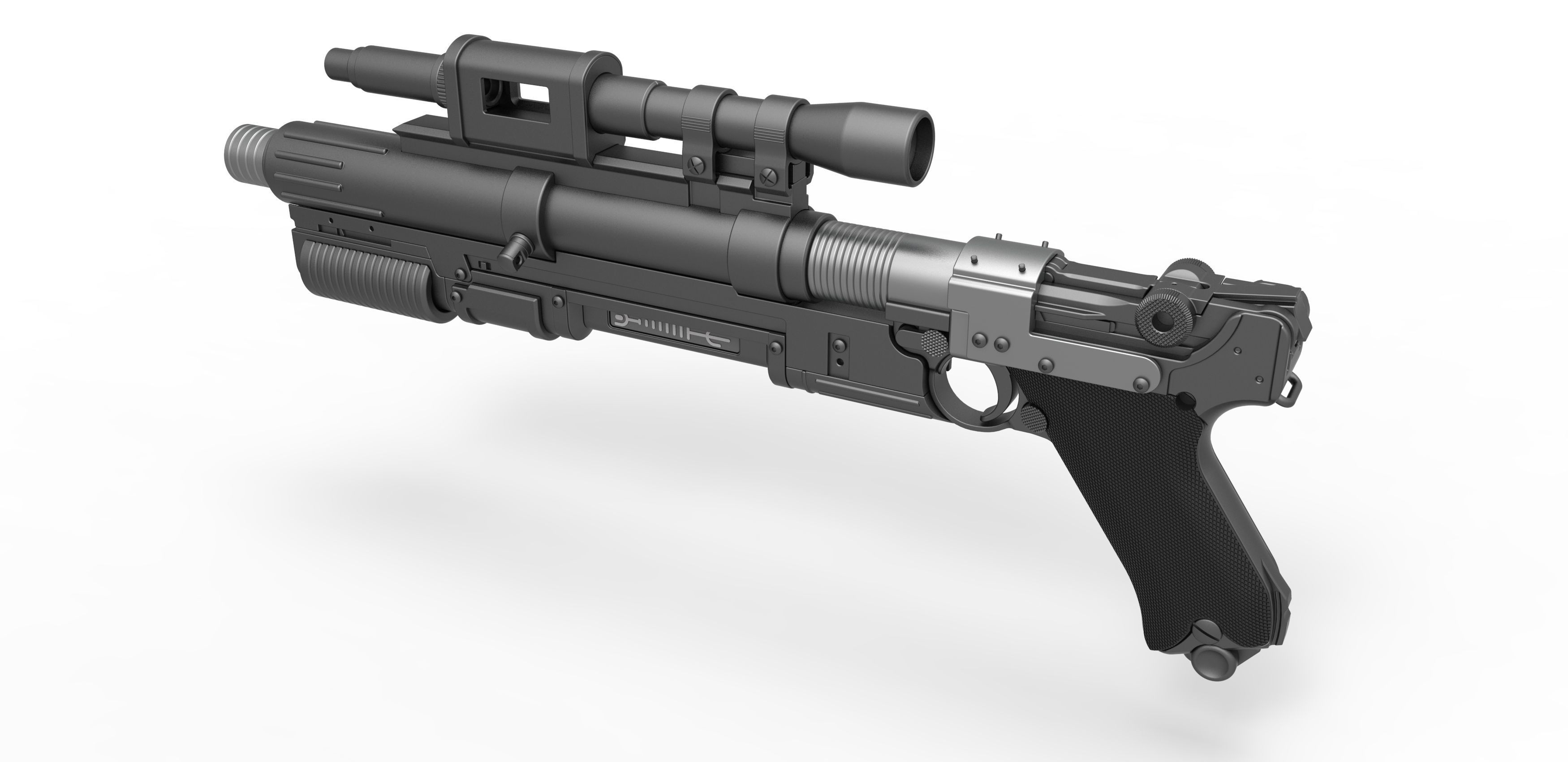Blaster A-180 from Star Wars 3D model | CGTrader
