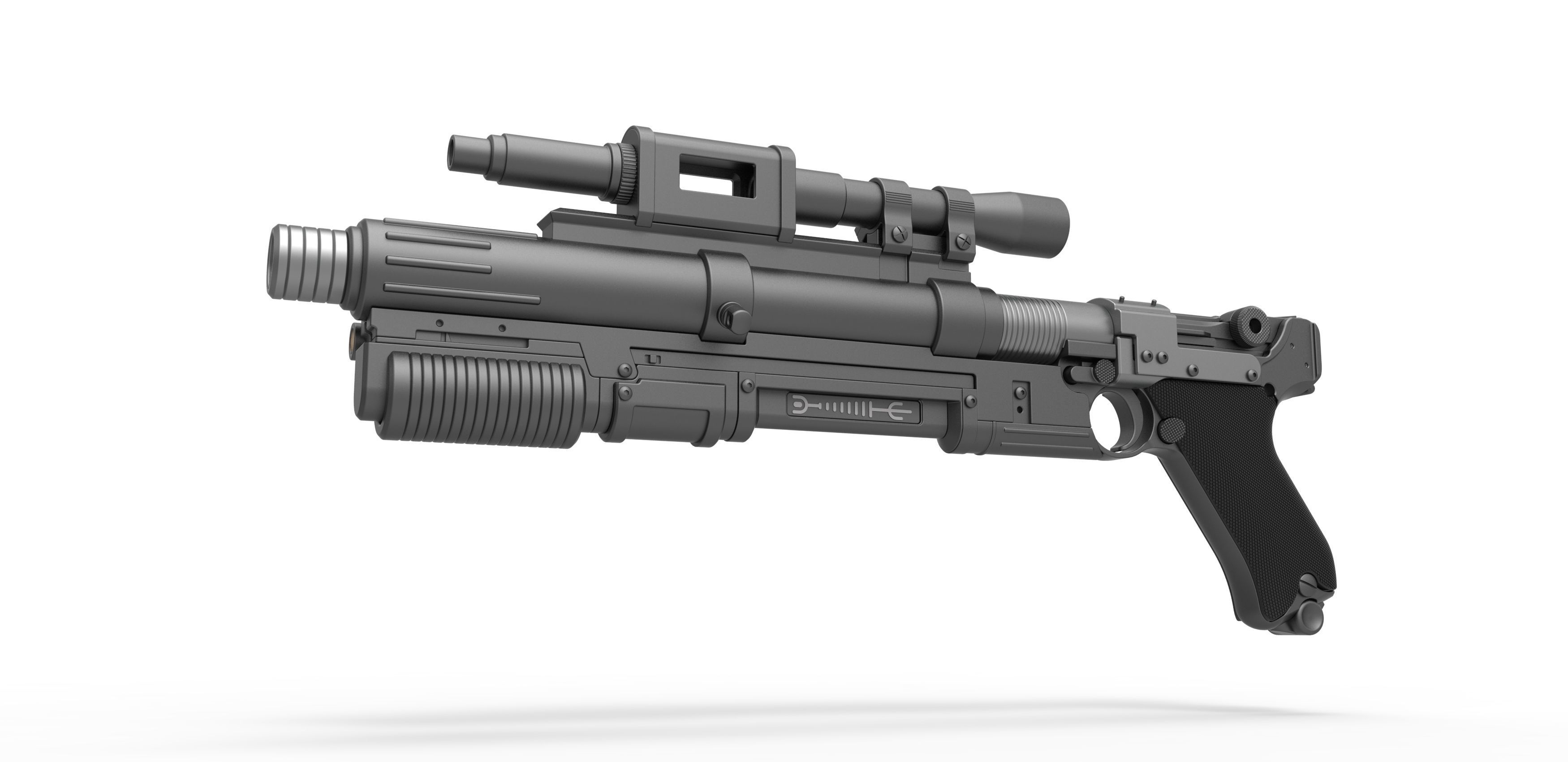 Blaster A-180 from Star Wars 3D model | CGTrader