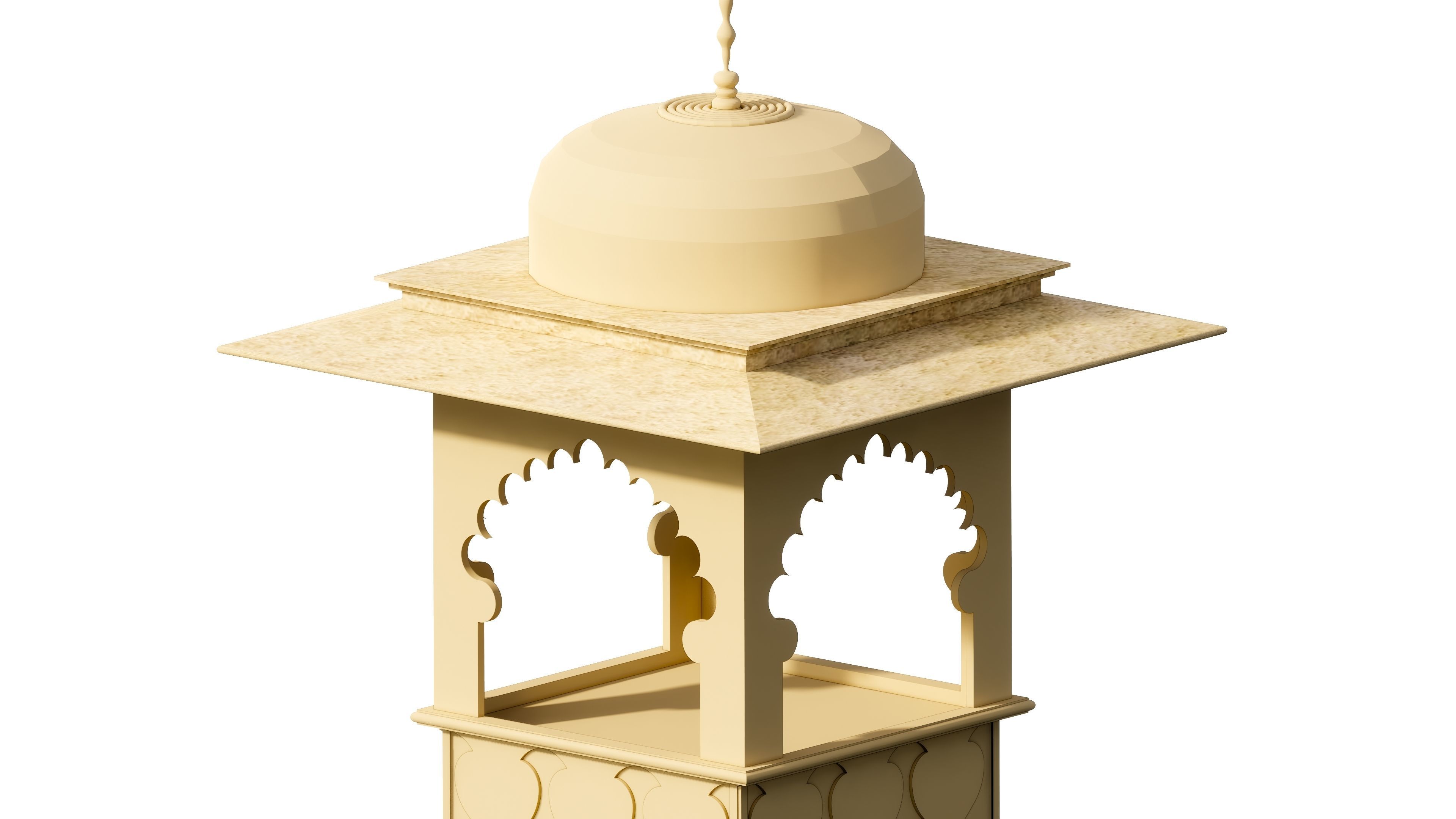 3D model indian chatri made in sketchup VR / AR / low-poly | CGTrader