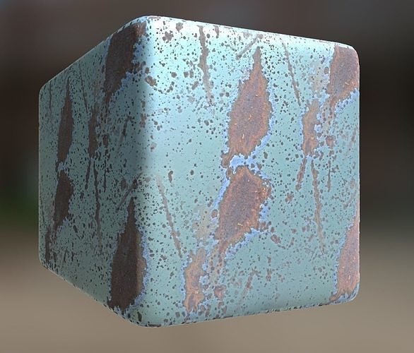 Rusted Metal Seamless Material free VR / AR / low-poly Texture | CGTrader