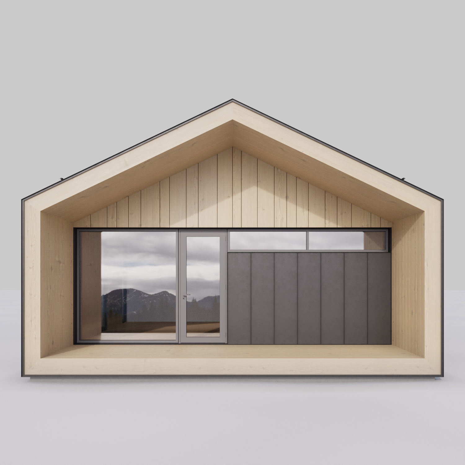 Barn House 3D model -01- 3D model | CGTrader