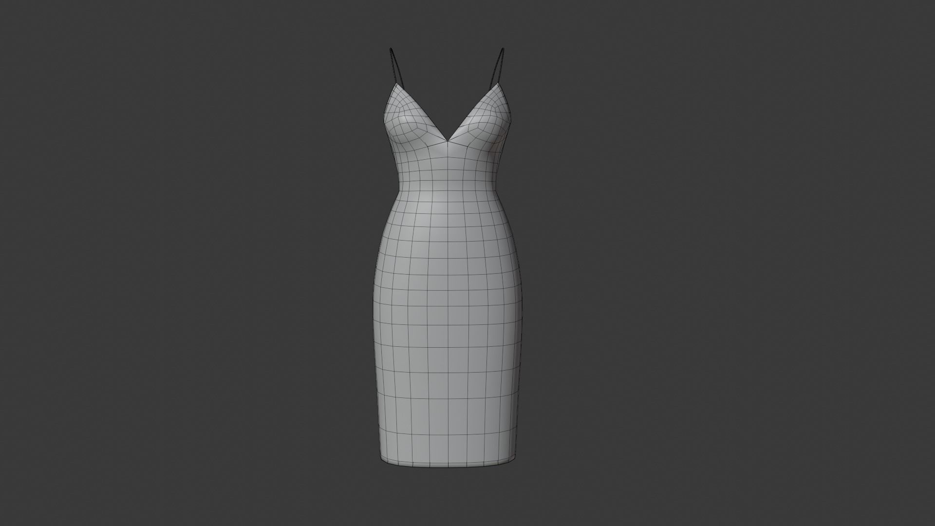 3D model Party Dress VR / AR / low-poly | CGTrader