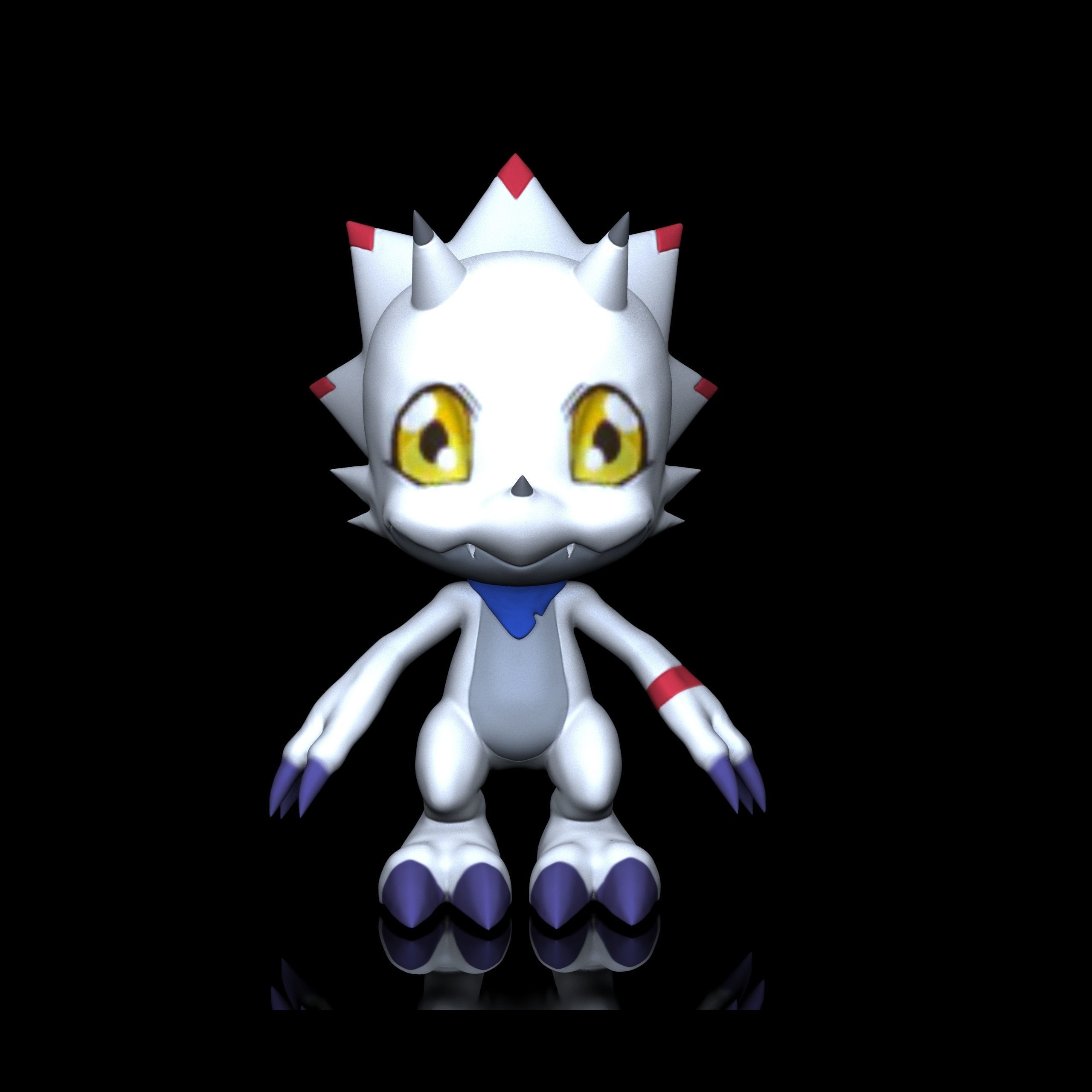 Digimon - Gammamon 3D model 3D printable | CGTrader