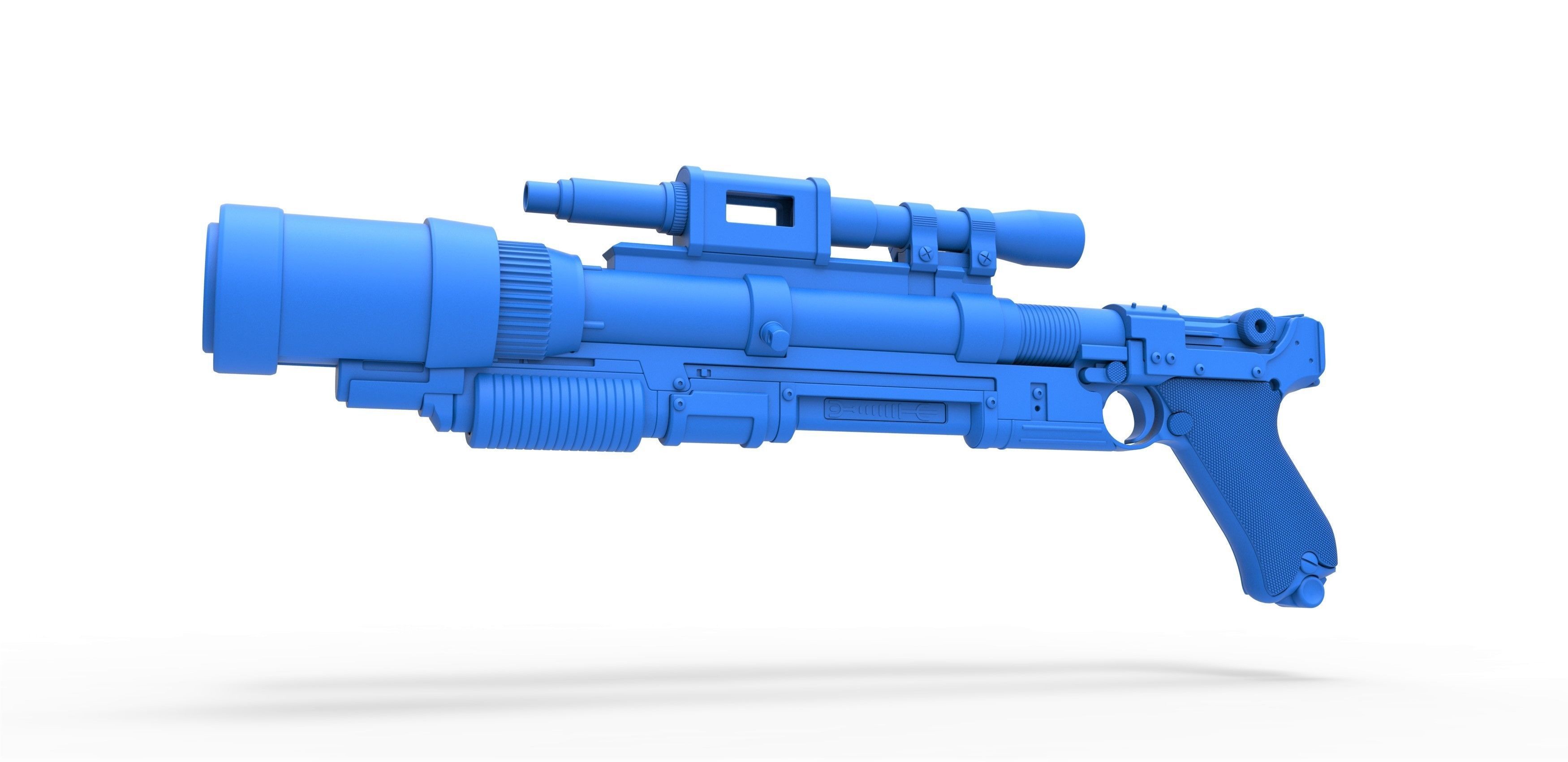 Ion Launcher Blaster A-180 from Star Wars 3D model | CGTrader