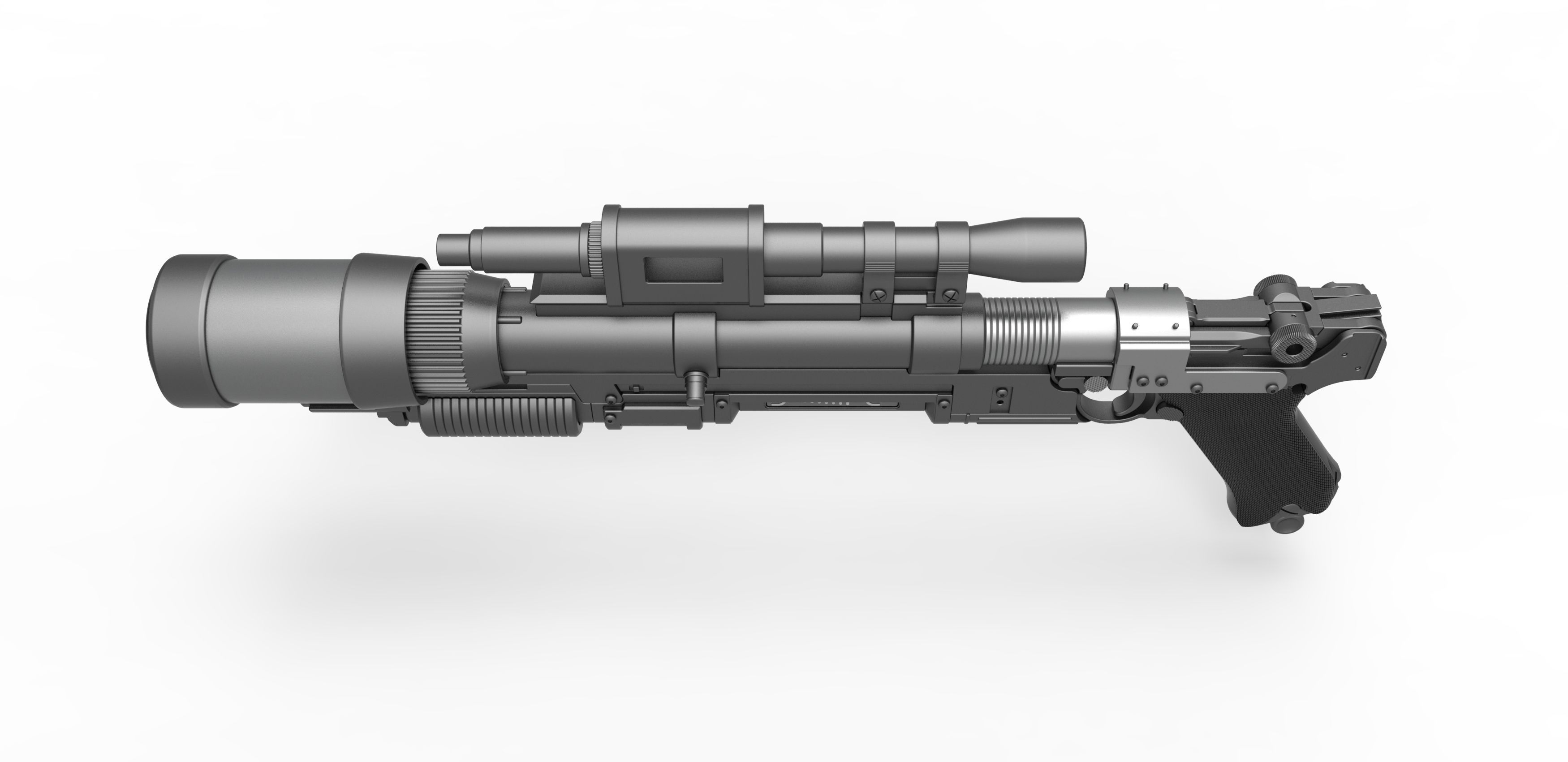 Ion Launcher Blaster A-180 from Star Wars 3D model | CGTrader