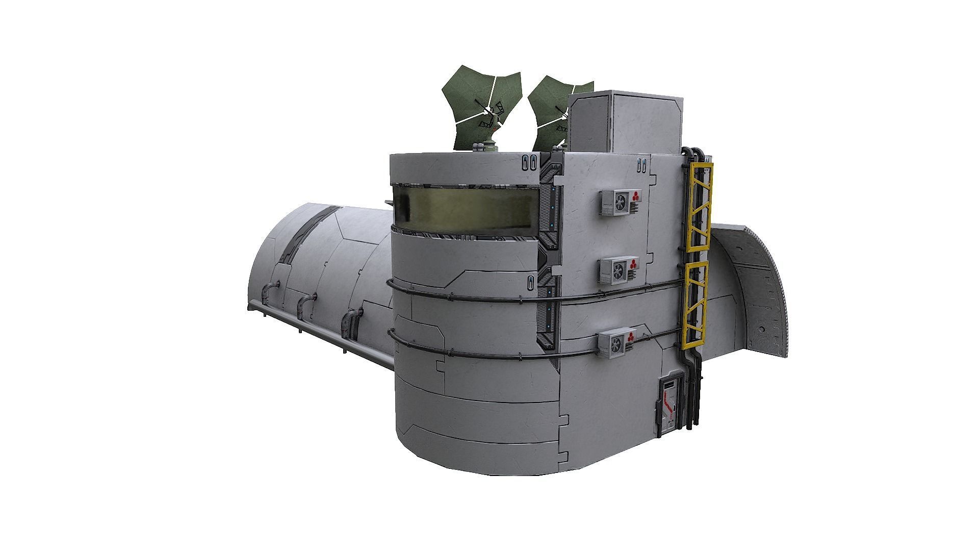 Space buildings 3D Model Collection | CGTrader