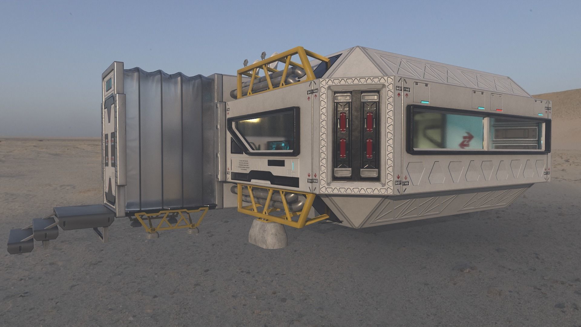 Space buildings 3D Model Collection | CGTrader