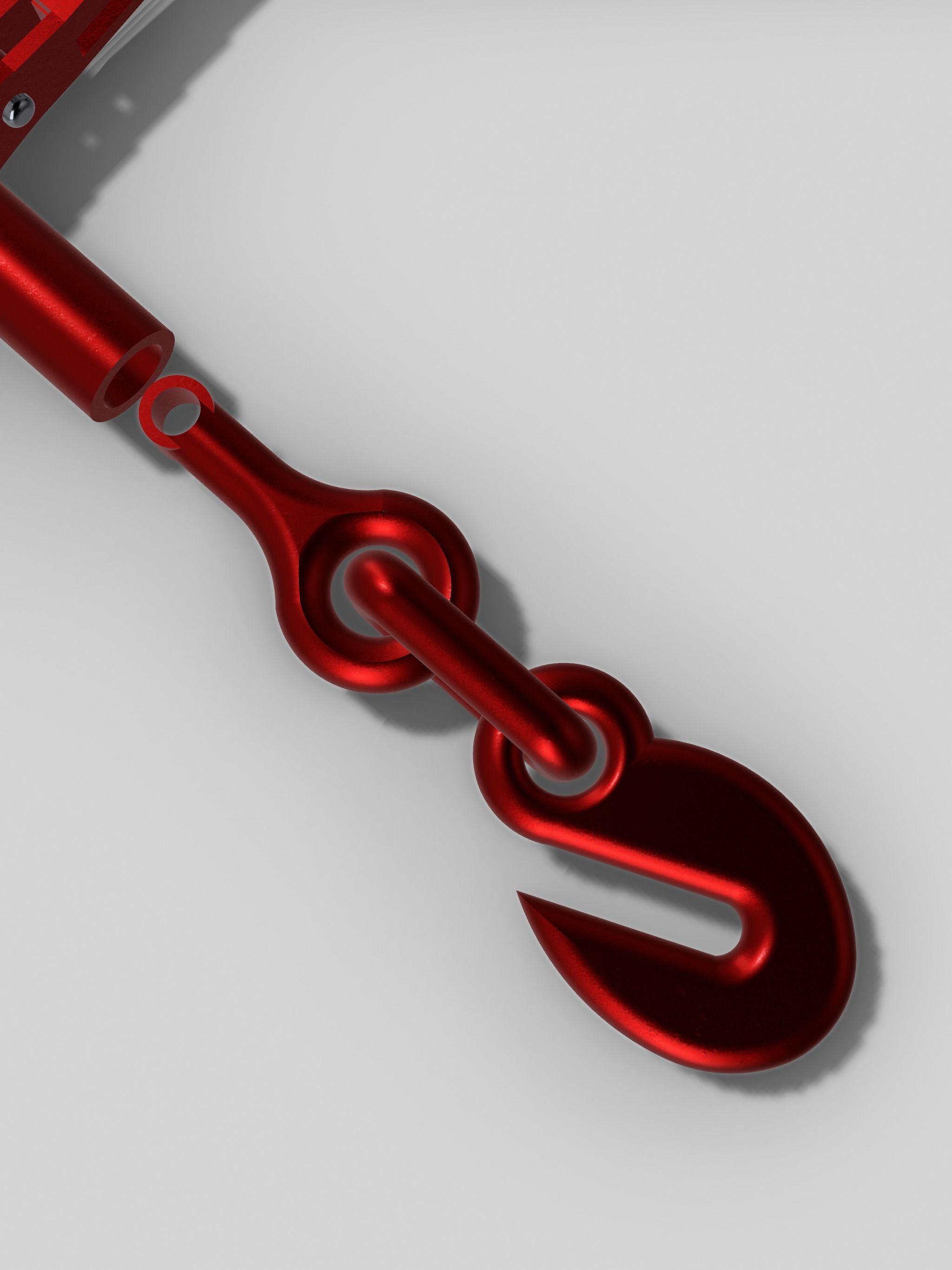 BIG RIG Chain Ratchet Load Binders Assembly 3D model 3D printable ...