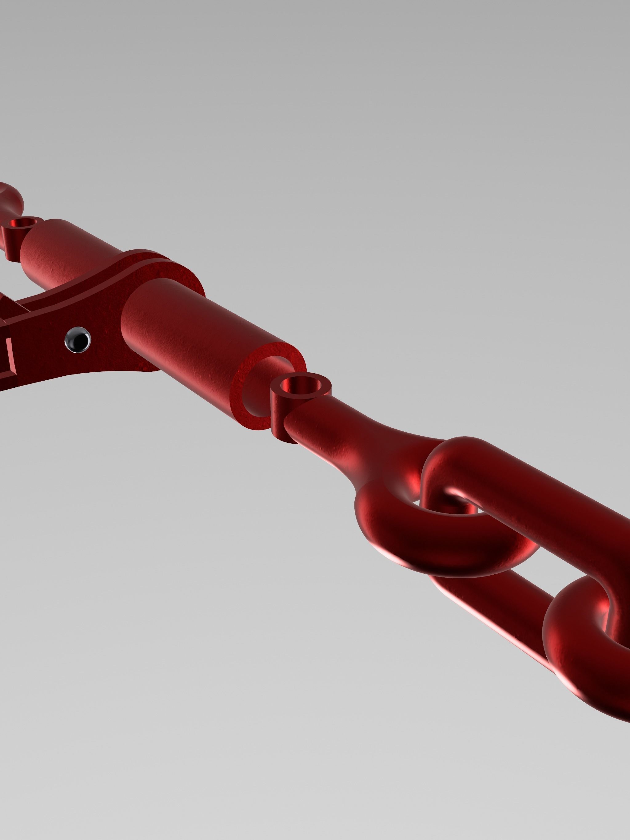BIG RIG Chain Ratchet Load Binders Assembly 3D model 3D printable ...