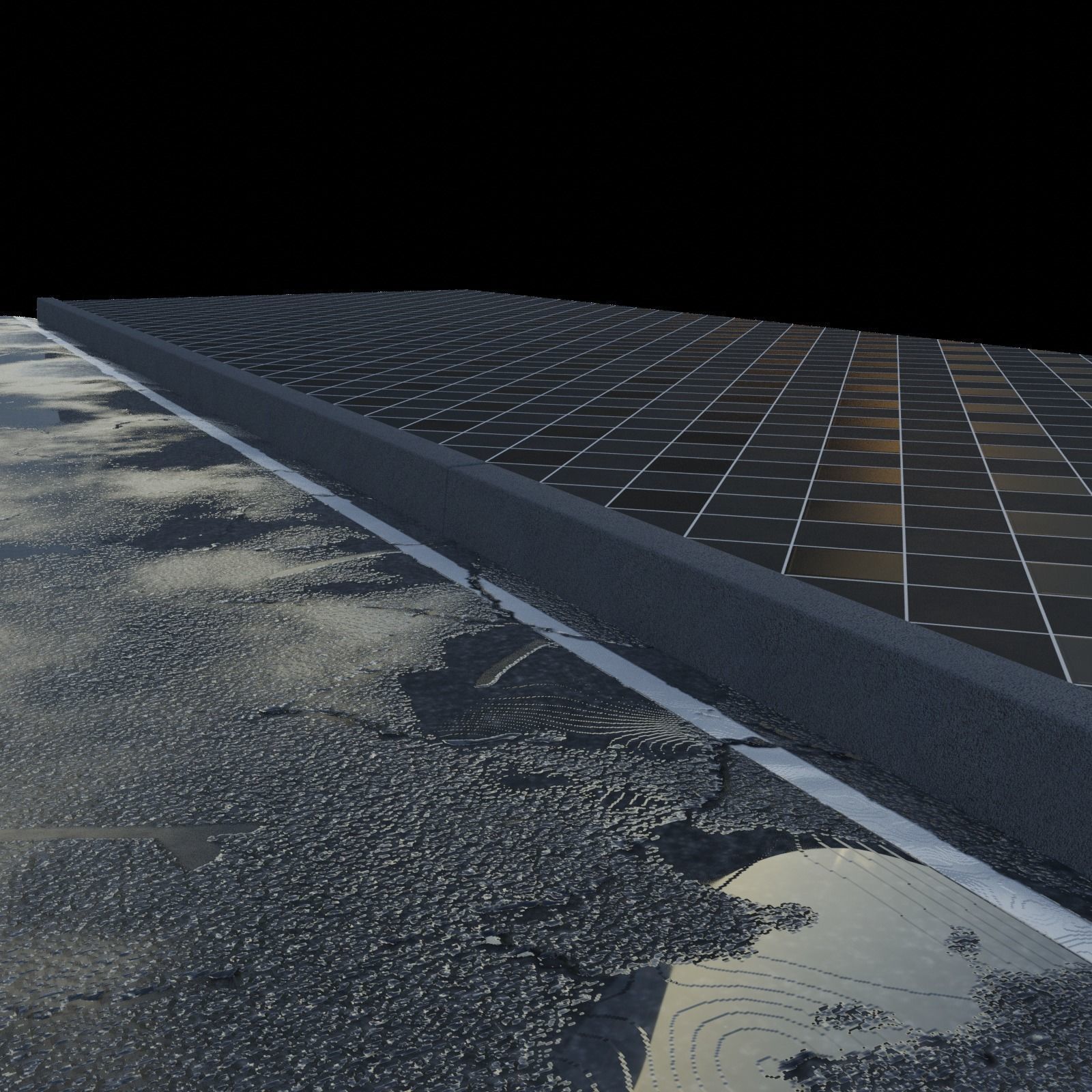 3D model Road sample VR / AR / low-poly | CGTrader