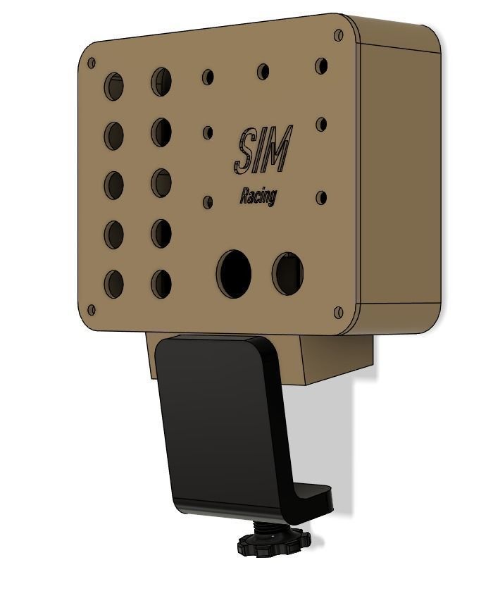 Button-Box 3d model for SimRacing 3D model 3D printable | CGTrader