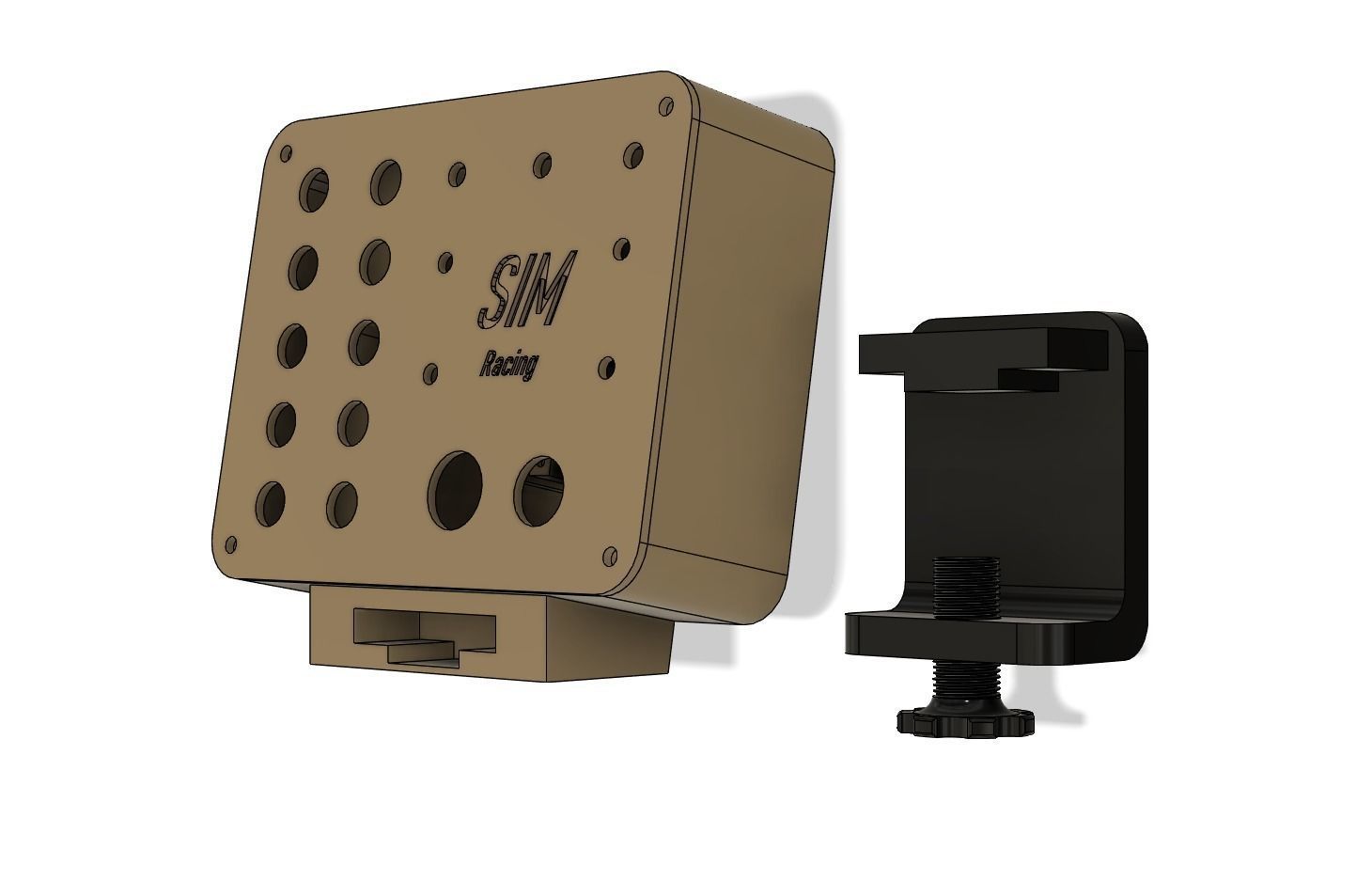 Button-Box 3d model for SimRacing 3D model 3D printable | CGTrader
