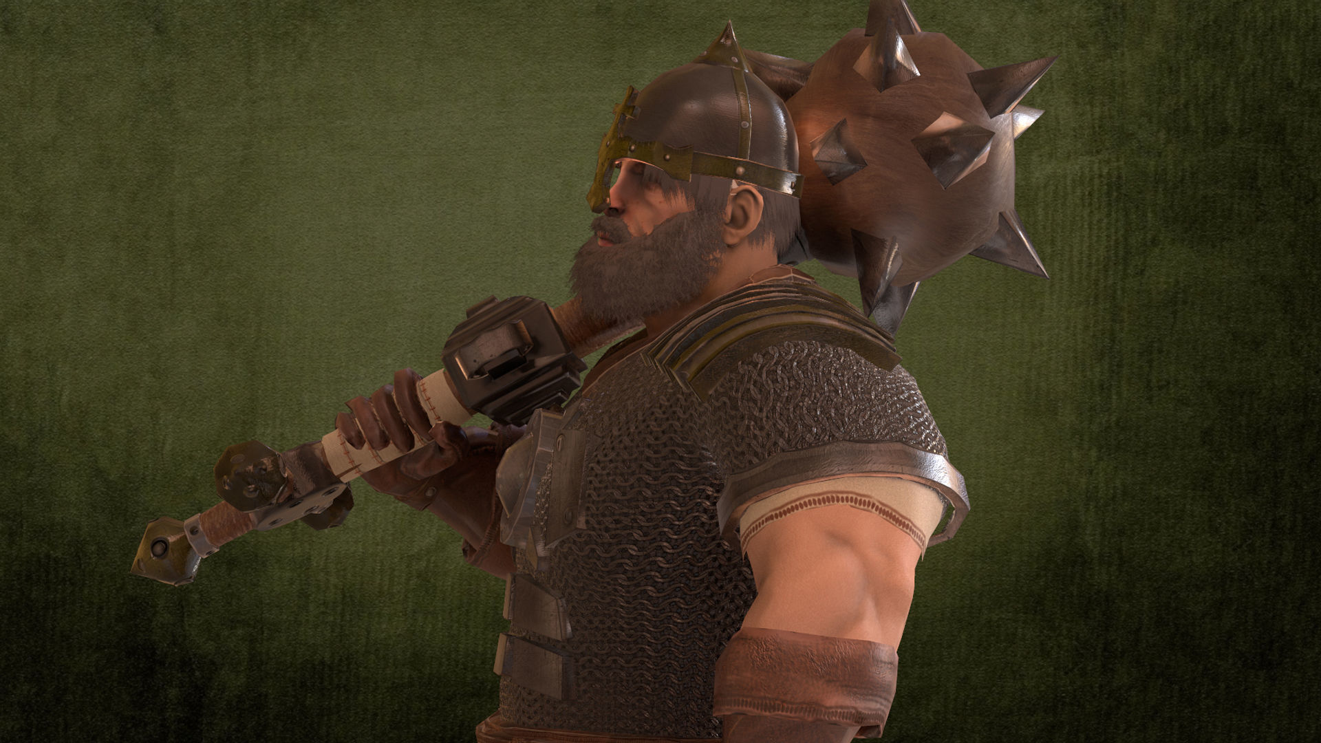 3D model WARRIOR VR / AR / low-poly | CGTrader