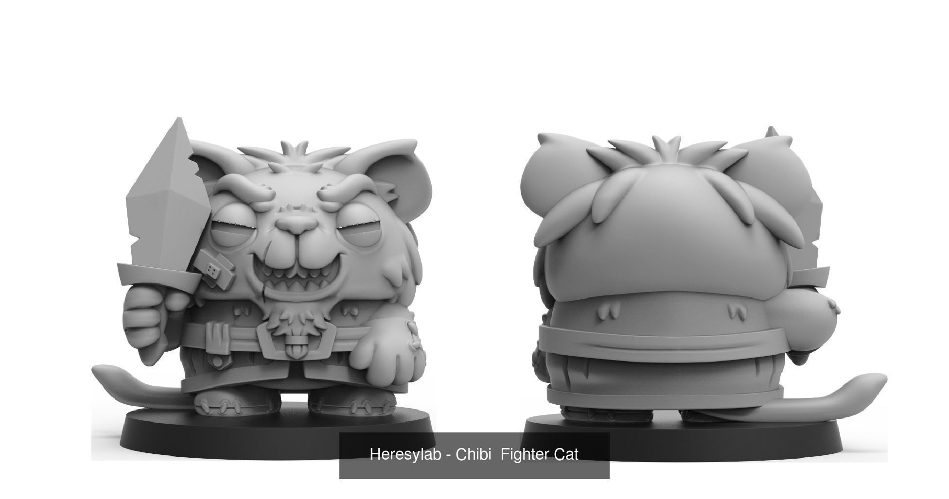 Heresylab - DnD Chibi Mega Pack 3D Model Collection | CGTrader