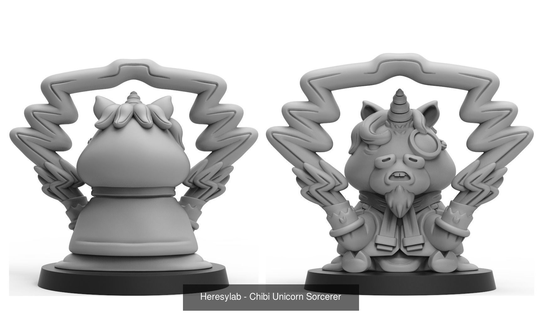 Heresylab - DnD Chibi Mega Pack 3D Model Collection | CGTrader