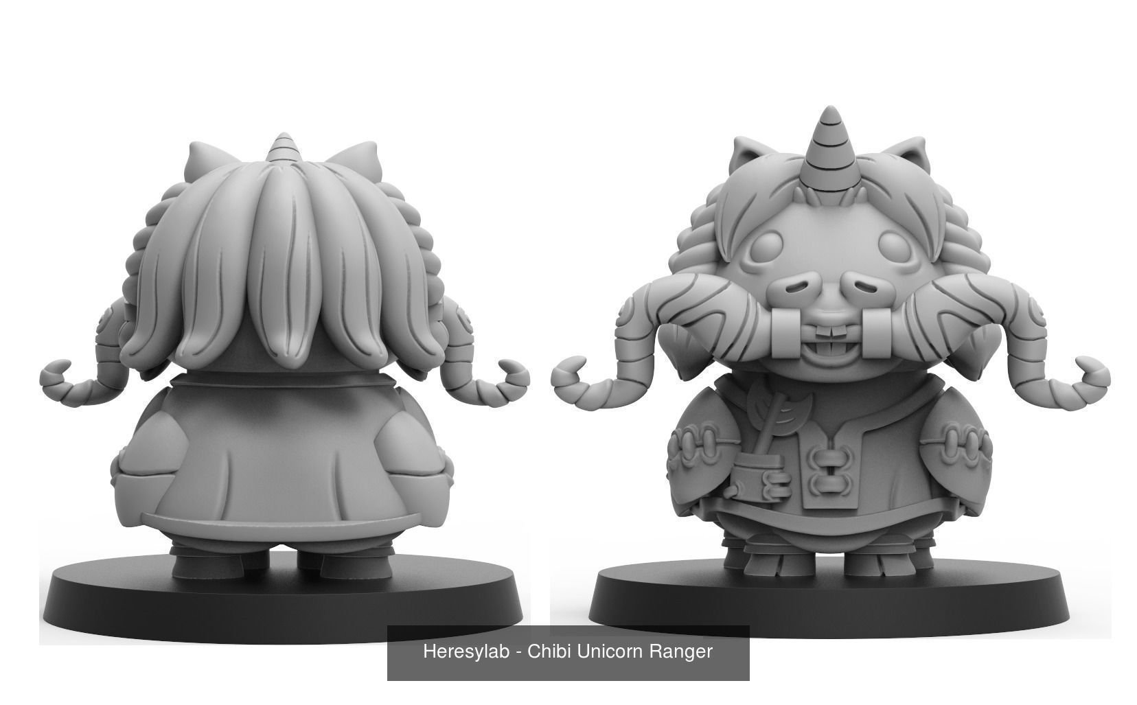 Heresylab - DnD Chibi Mega Pack 3D Model Collection | CGTrader