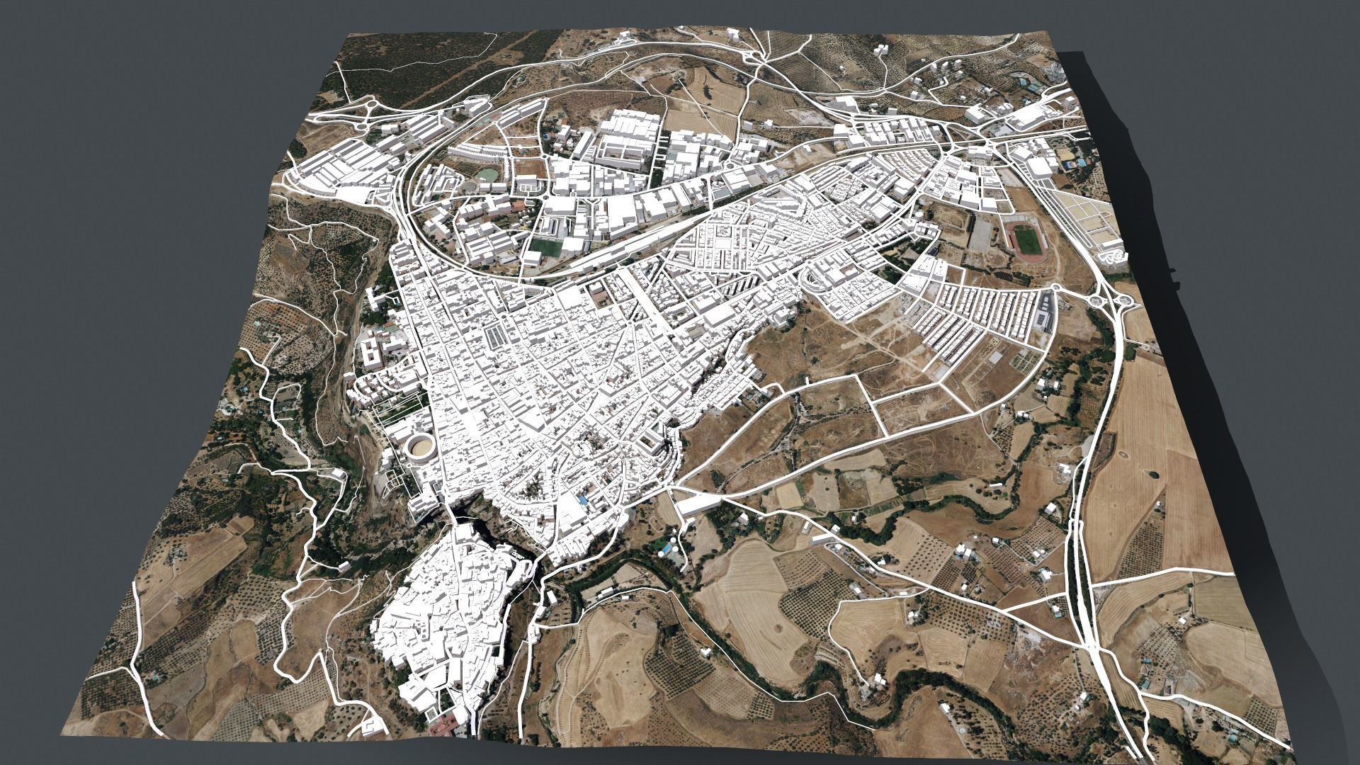 Cityscape Ronda Spain 3D model | CGTrader