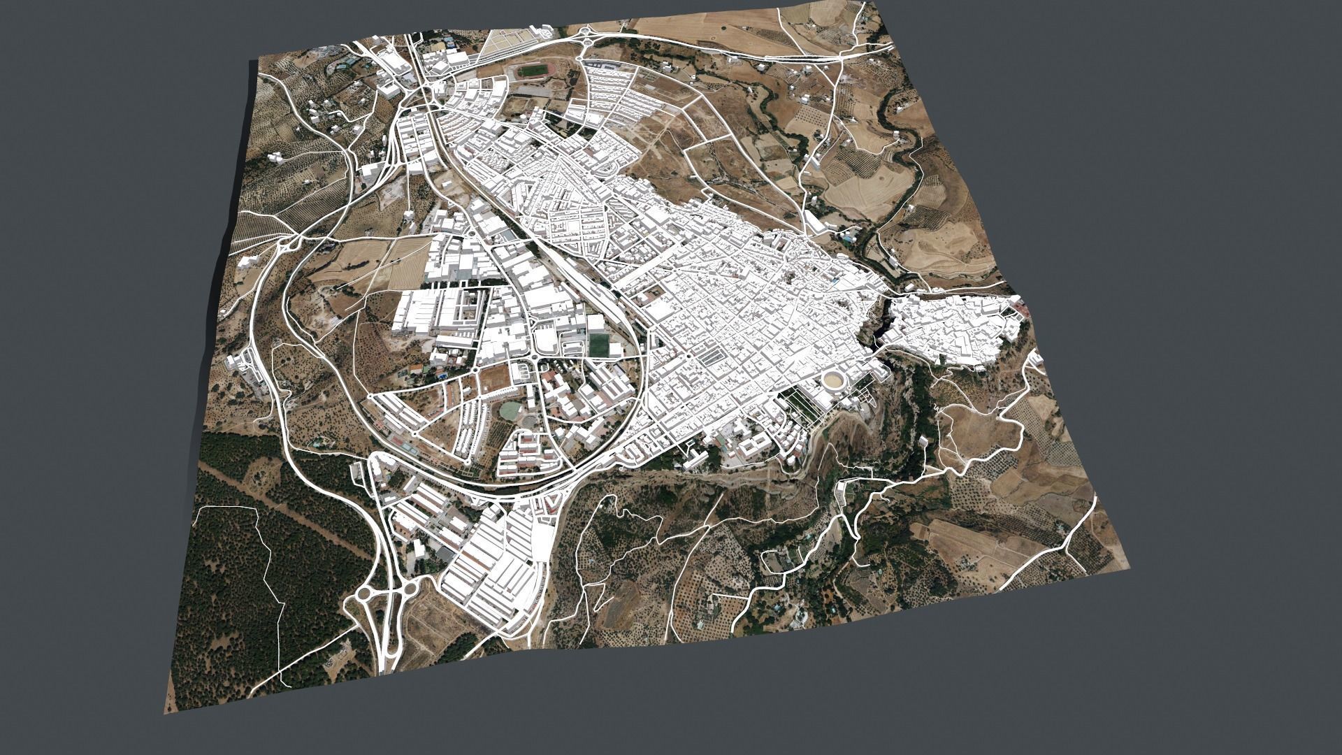 Cityscape Ronda Spain 3D model | CGTrader