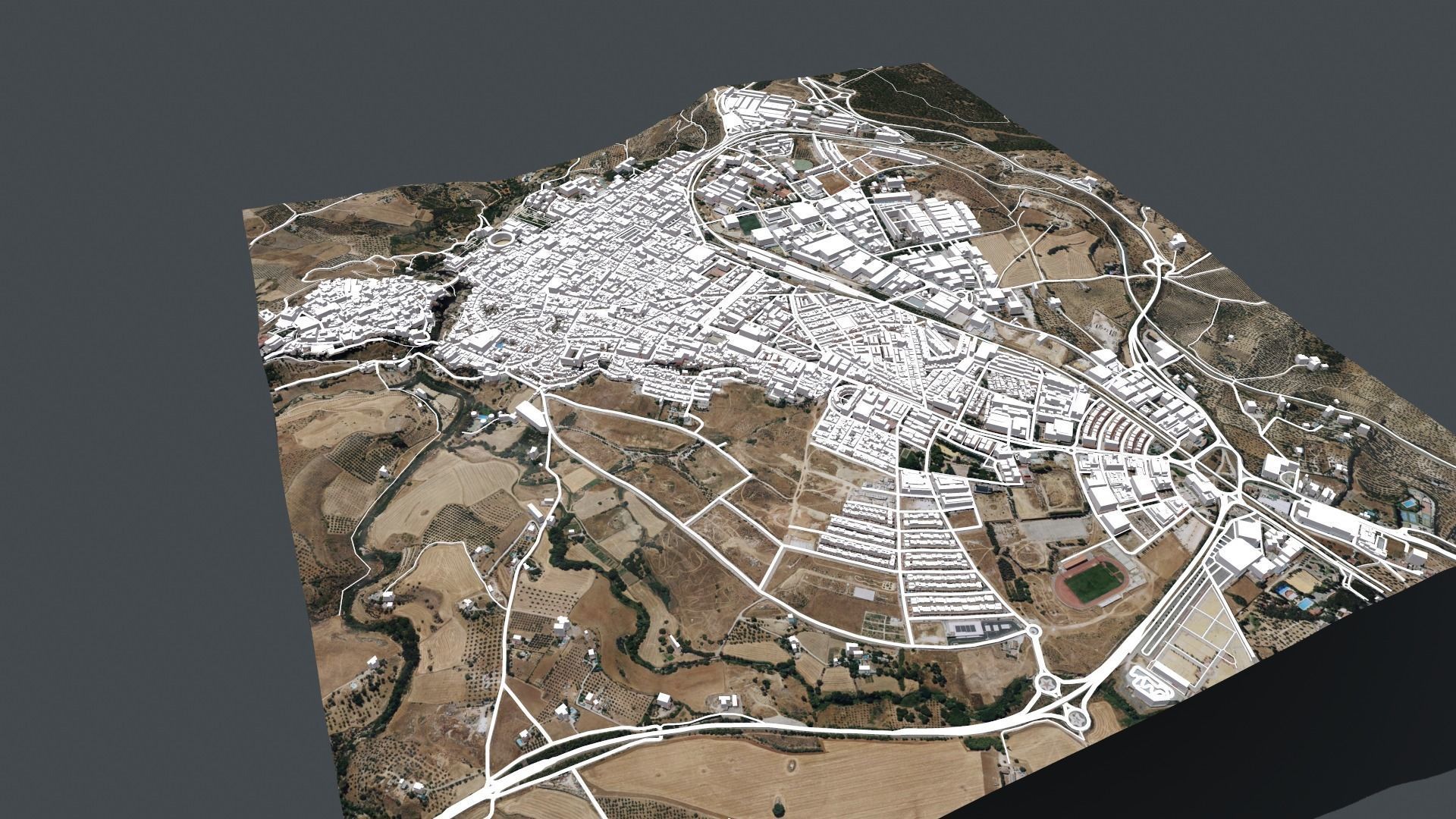 Cityscape Ronda Spain 3D model | CGTrader