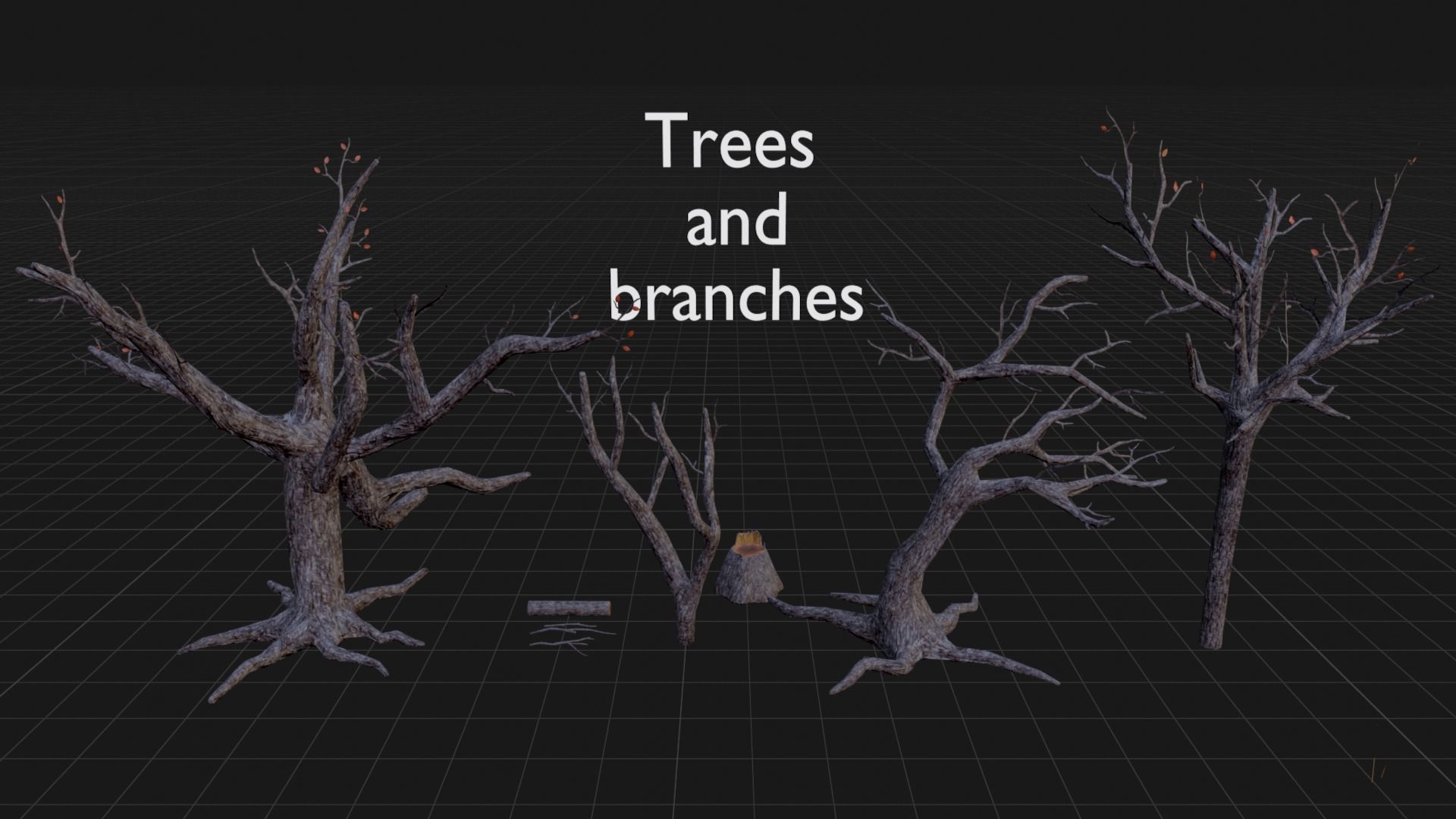 3D model Artsate - Swamp Environment VR / AR / low-poly | CGTrader