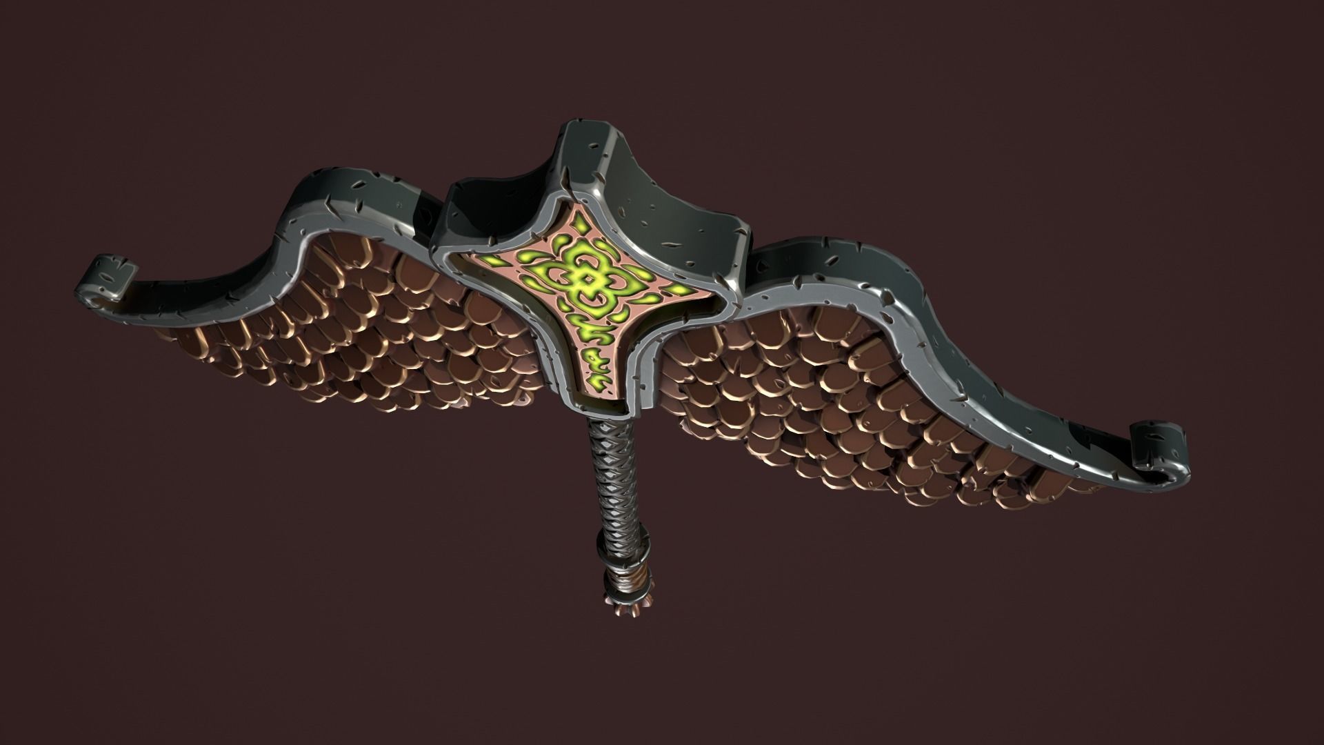 3D model Rune scepter VR / AR / low-poly | CGTrader