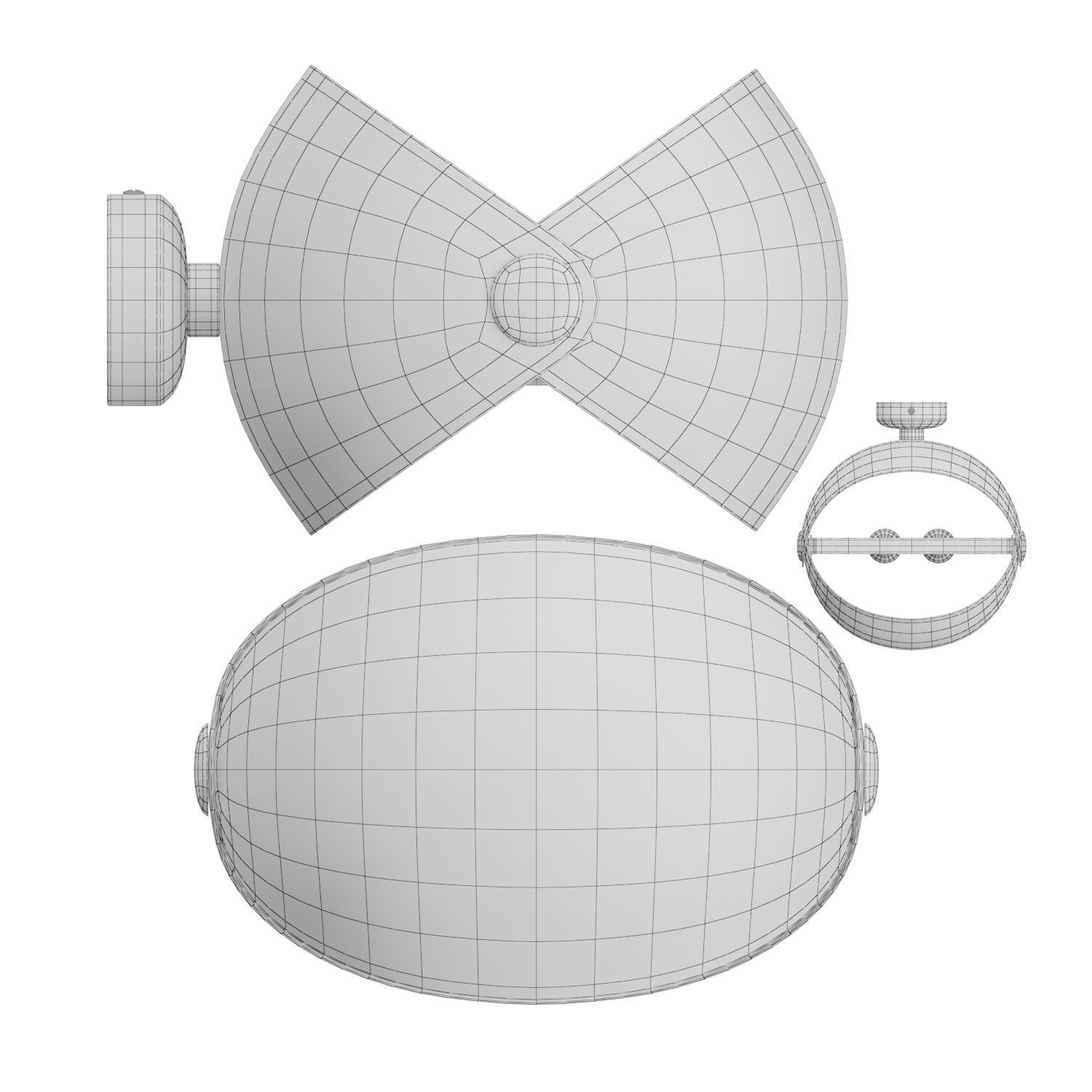 Wall lamp Lampatron ZETA WALL 3D model | CGTrader