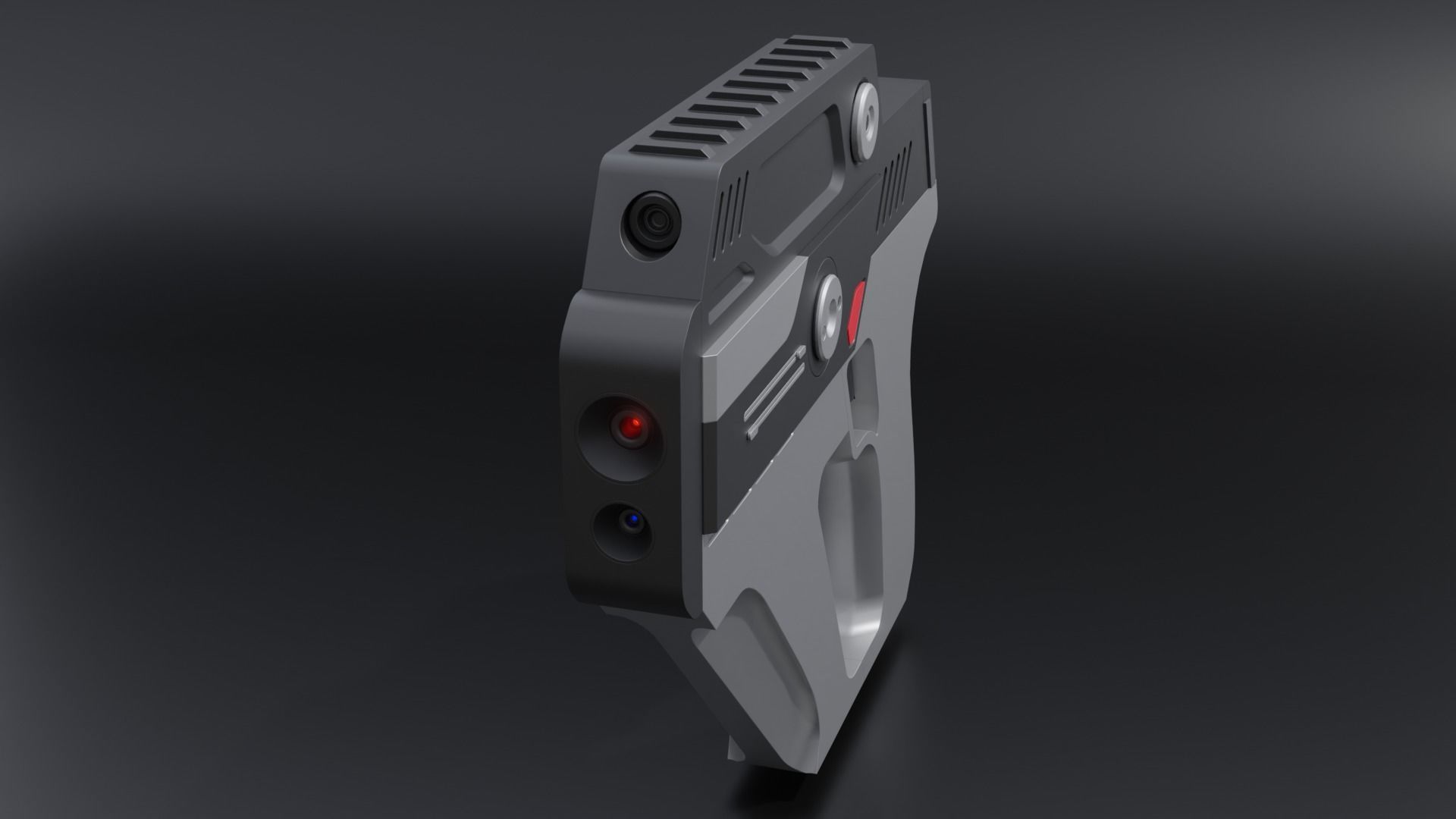 Sci Fi Laser Gun free 3D model | CGTrader
