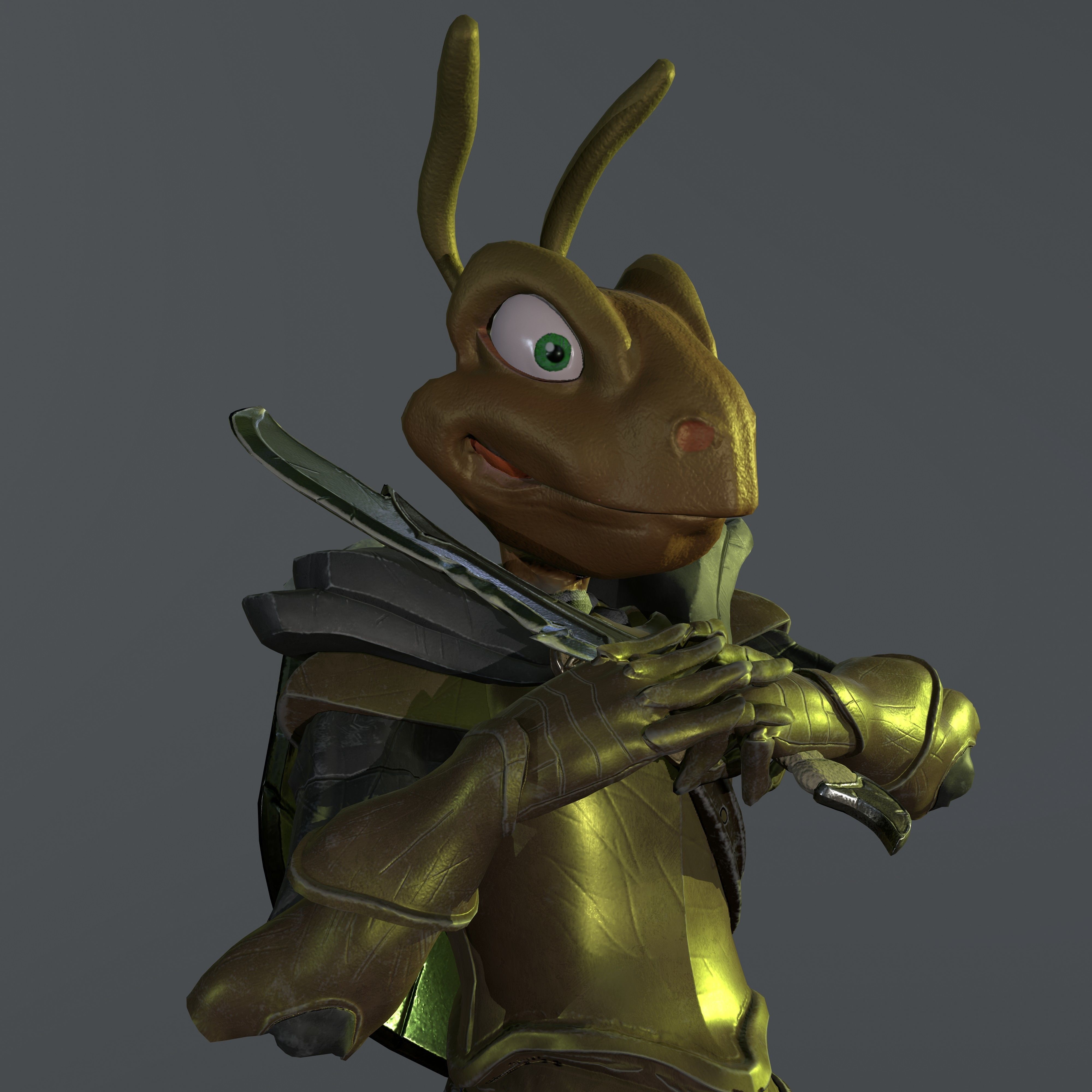 Ant Soldier 3D model | CGTrader