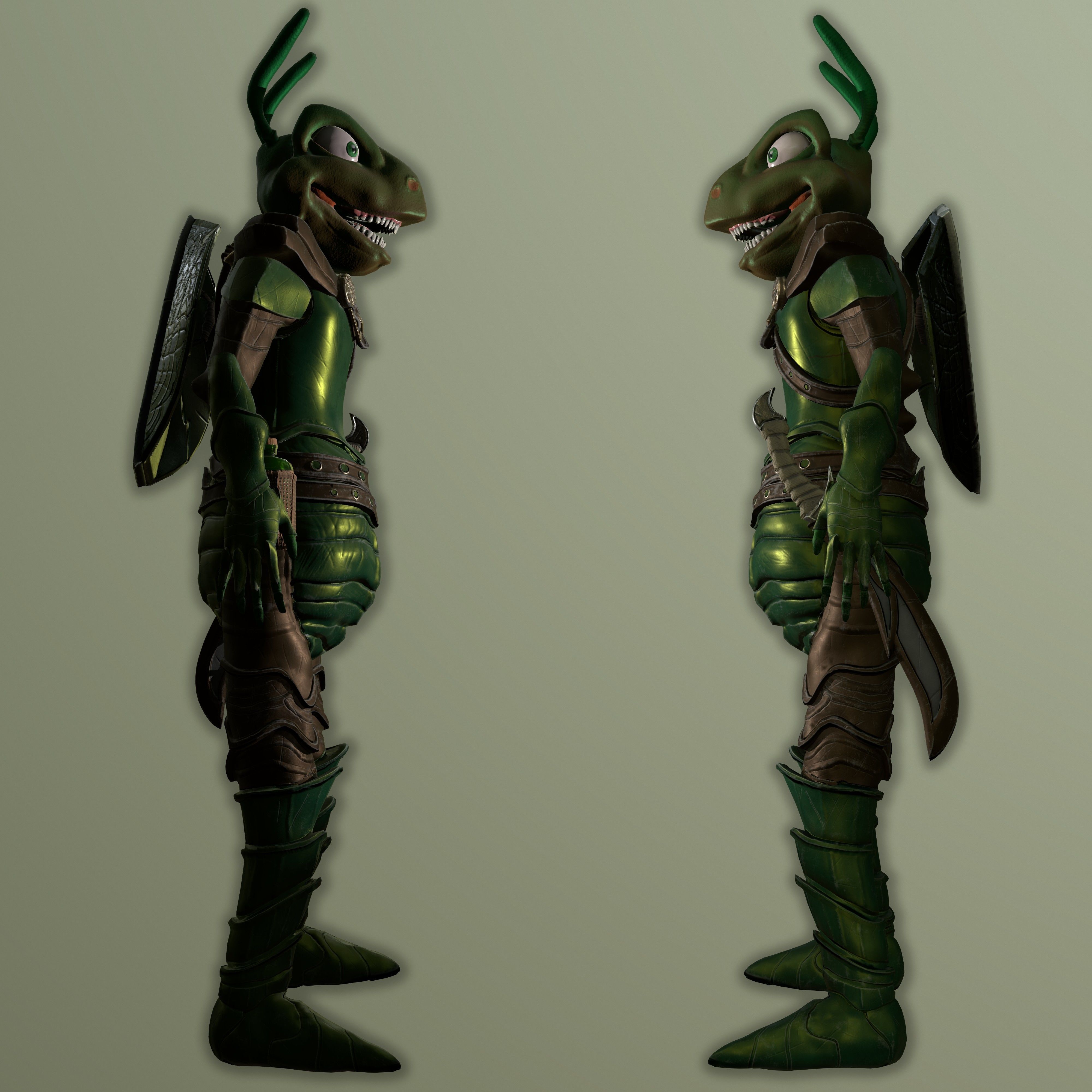 Ant Soldier 3D model | CGTrader