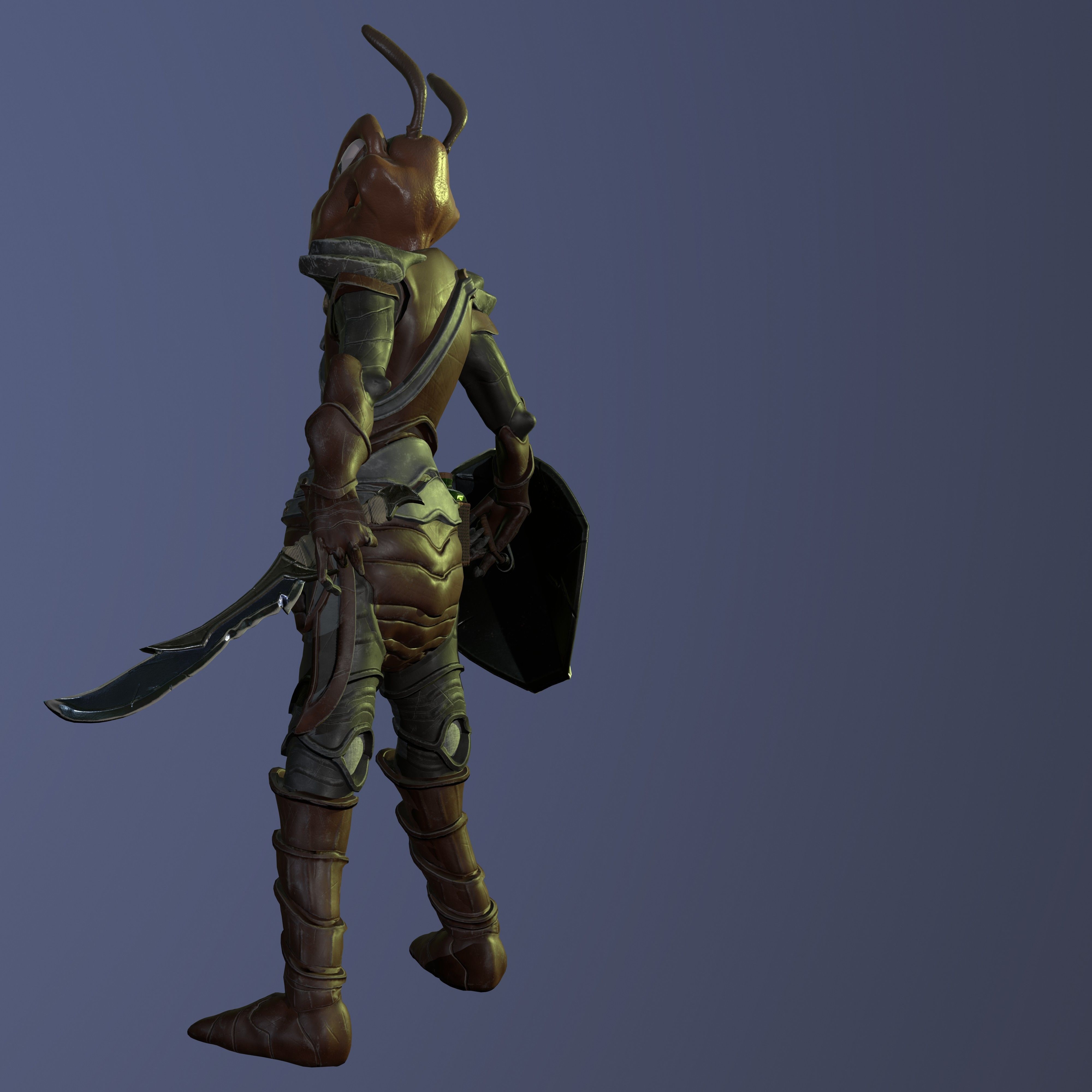 Ant Soldier 3D model | CGTrader