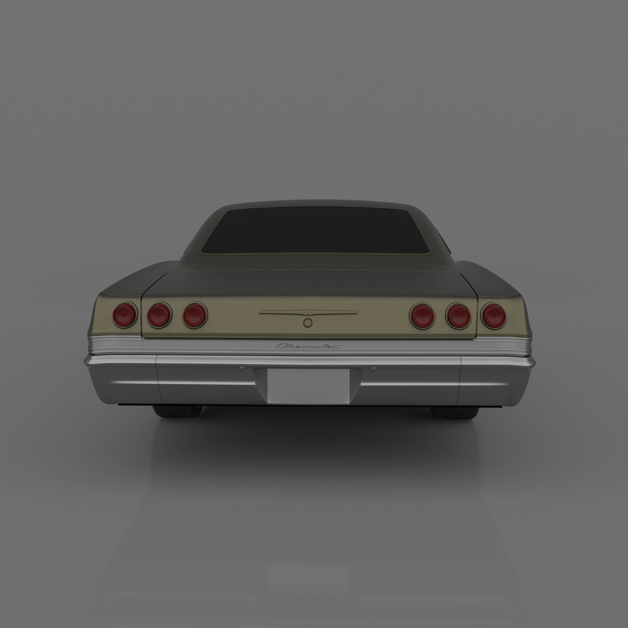 Chevrolet Impala 1965 Ready to Print STL Files 3D model 3D printable ...