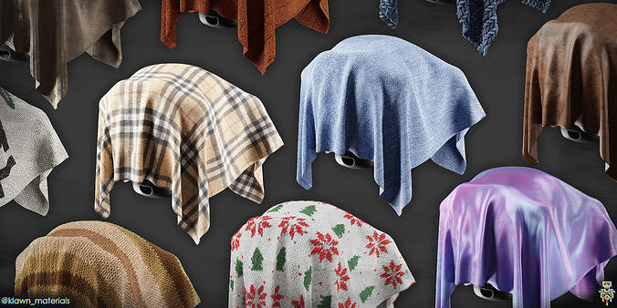 All Types Of Procedural Fabric for Blender Texture | CGTrader