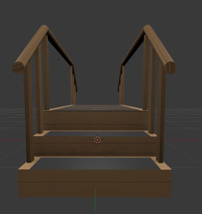 Physical Therapy Stairs free 3D model rigged | CGTrader