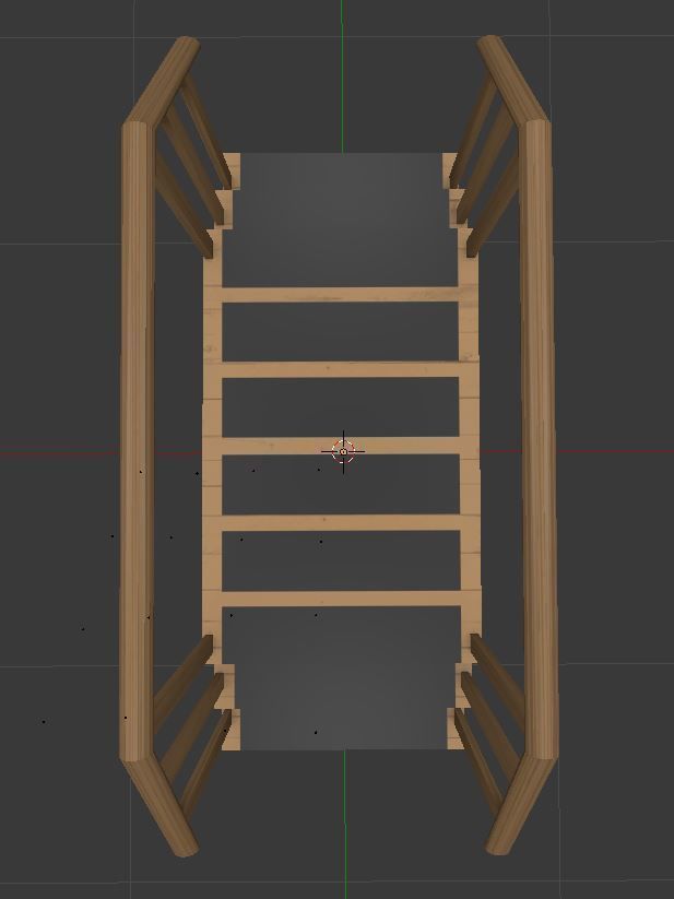 Physical Therapy Stairs free 3D model rigged | CGTrader