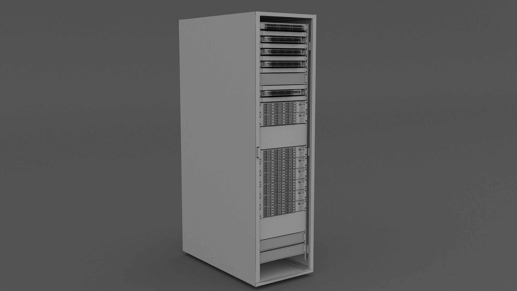 Server Rack 3D model | CGTrader