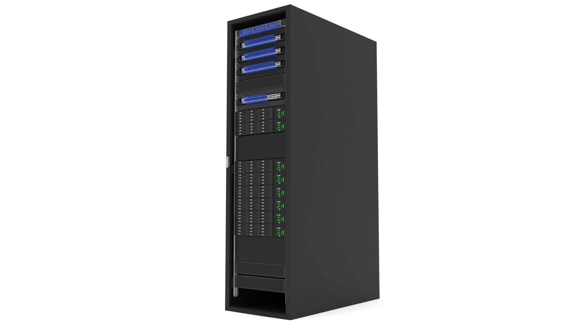 Server Rack 3D model | CGTrader