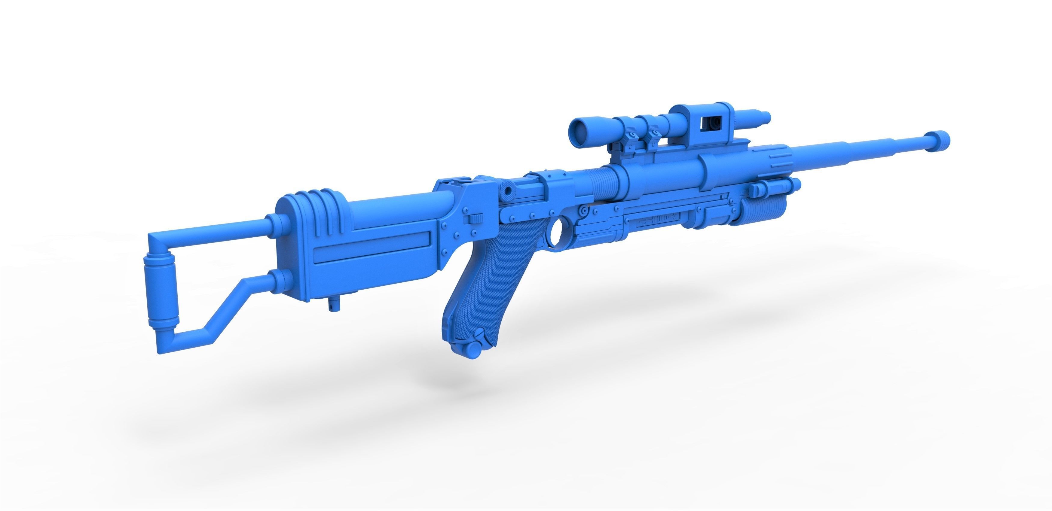 Blaster rifle A-180 from Star Wars 3D model | CGTrader