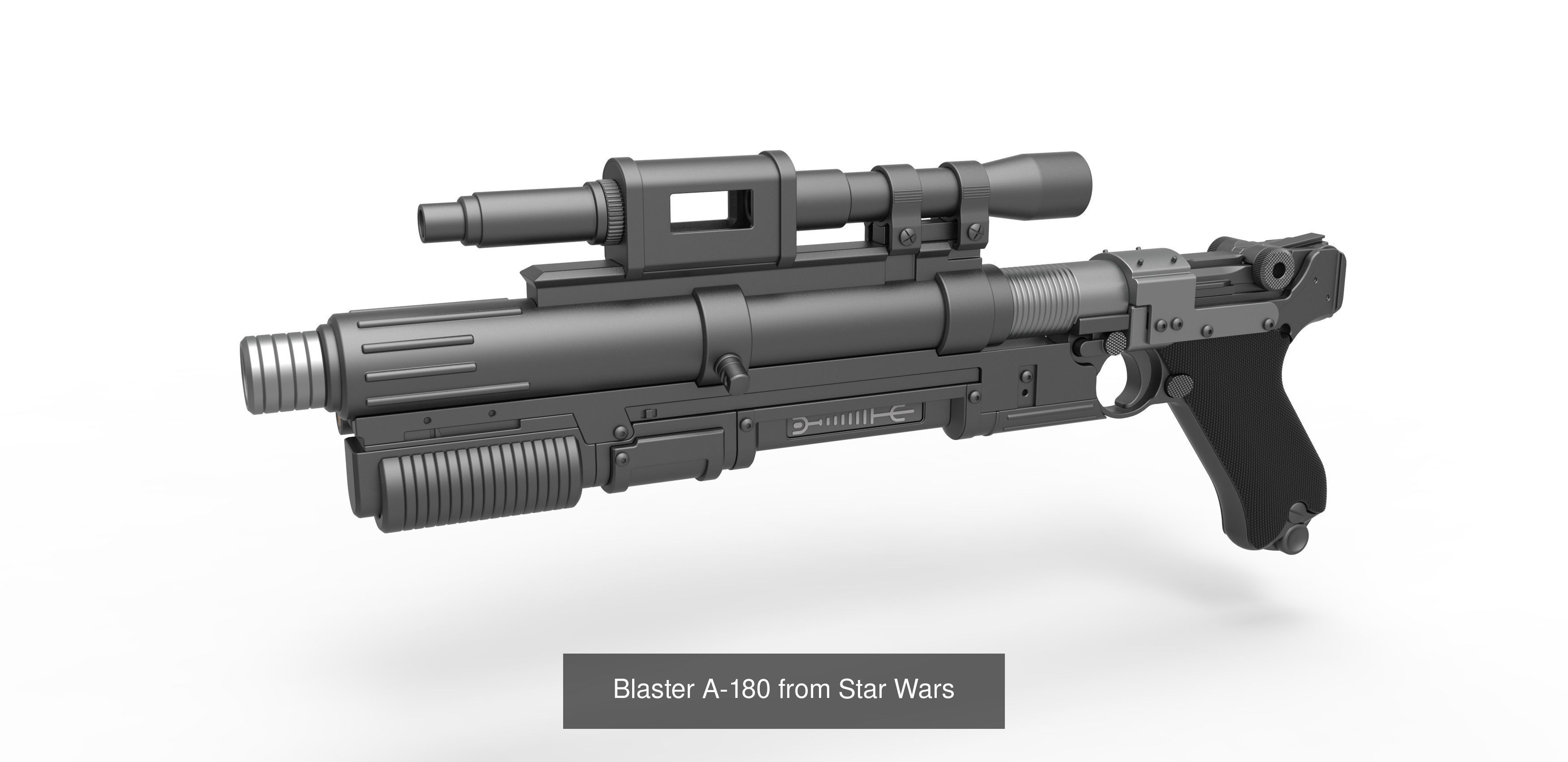 Modular blaster A-180 3D Model Collection | CGTrader