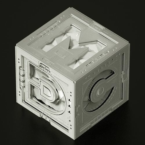 Abstract box 3D model | CGTrader