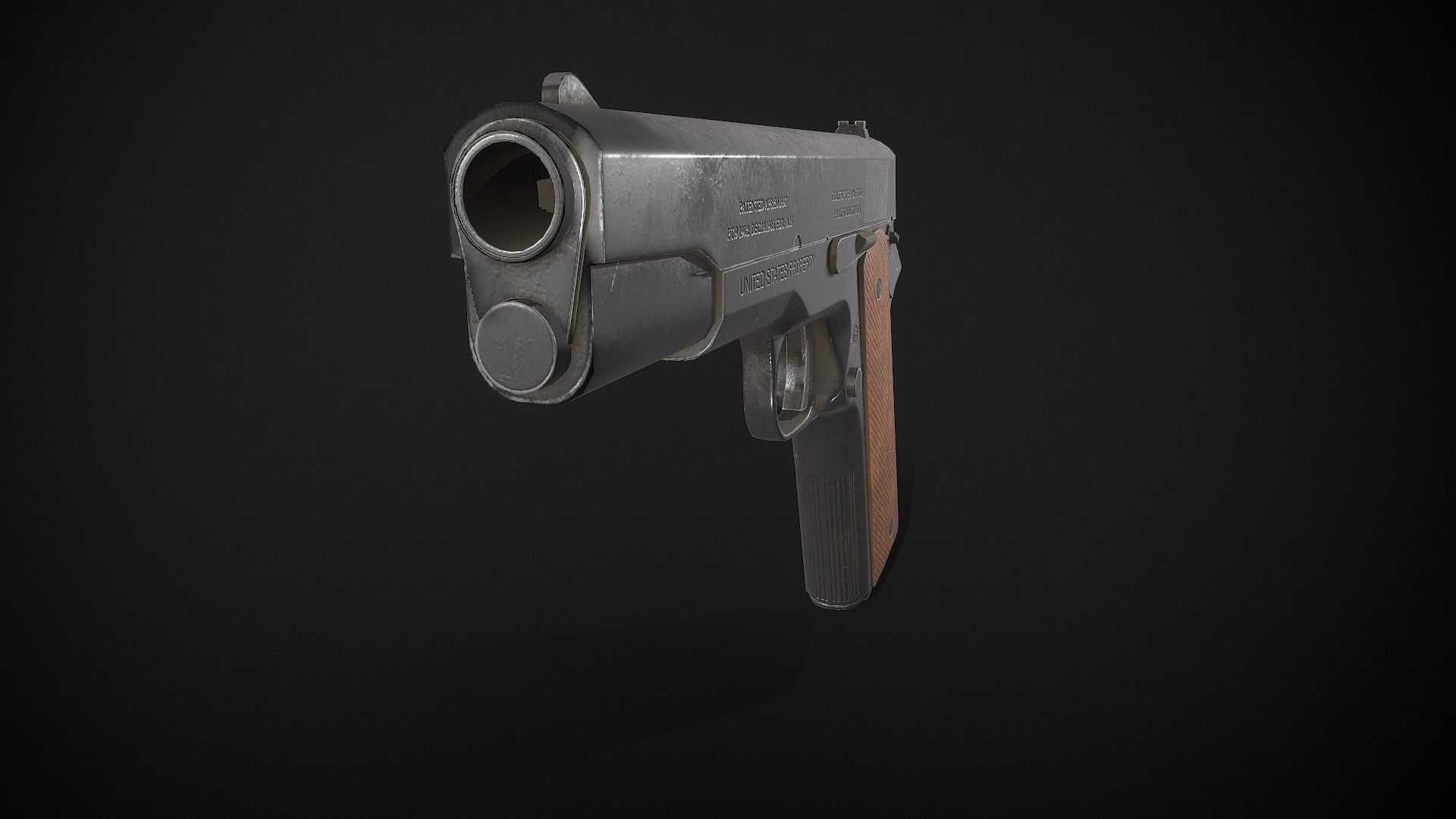 3D model Colt 911 VR / AR / low-poly | CGTrader