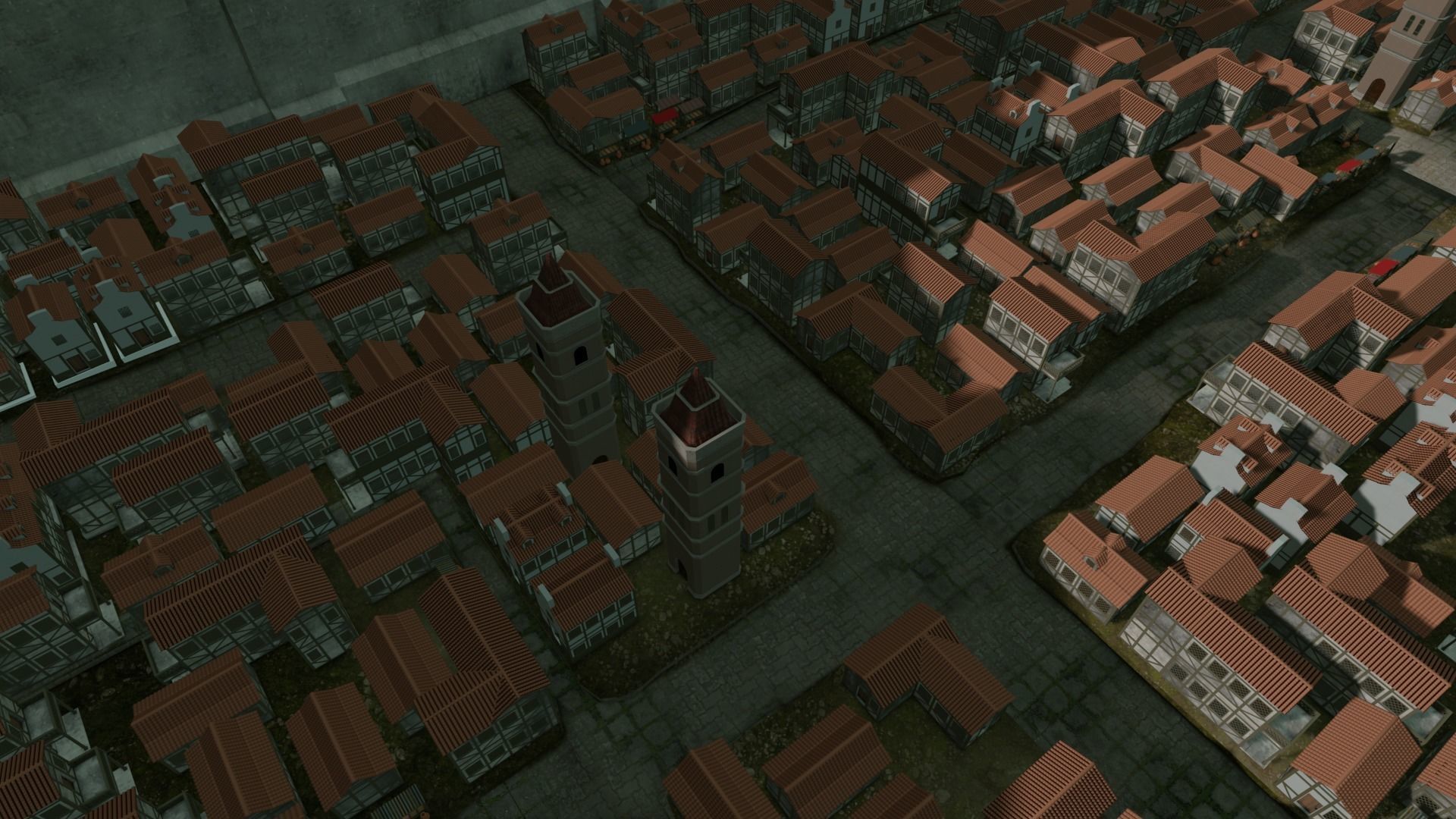 City Attack Of Titan - The wall Maria 3D model | CGTrader
